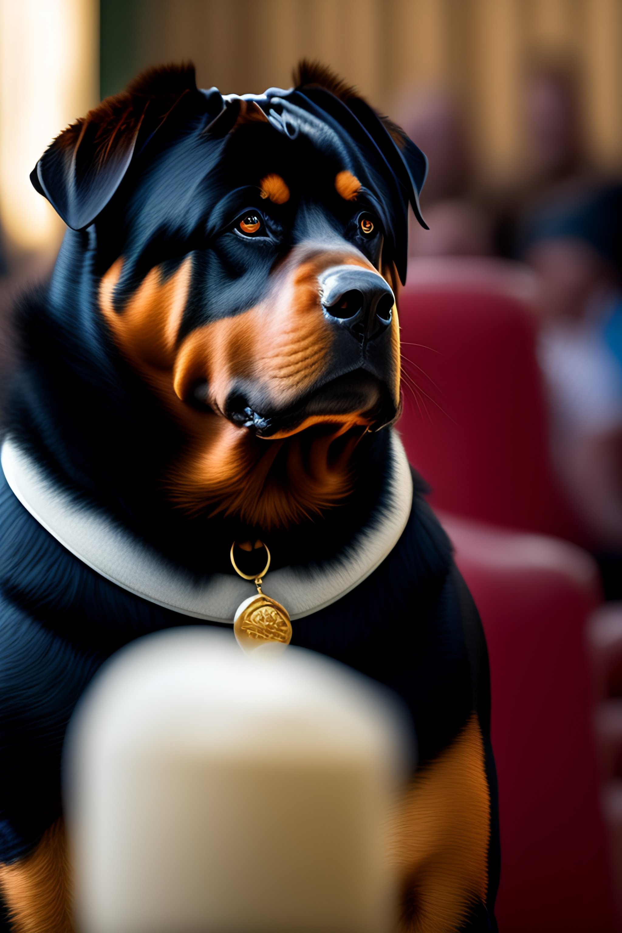 Lexica - A mascot fursuit of a rottweiler, by Tom Palin, hurufiyya ...