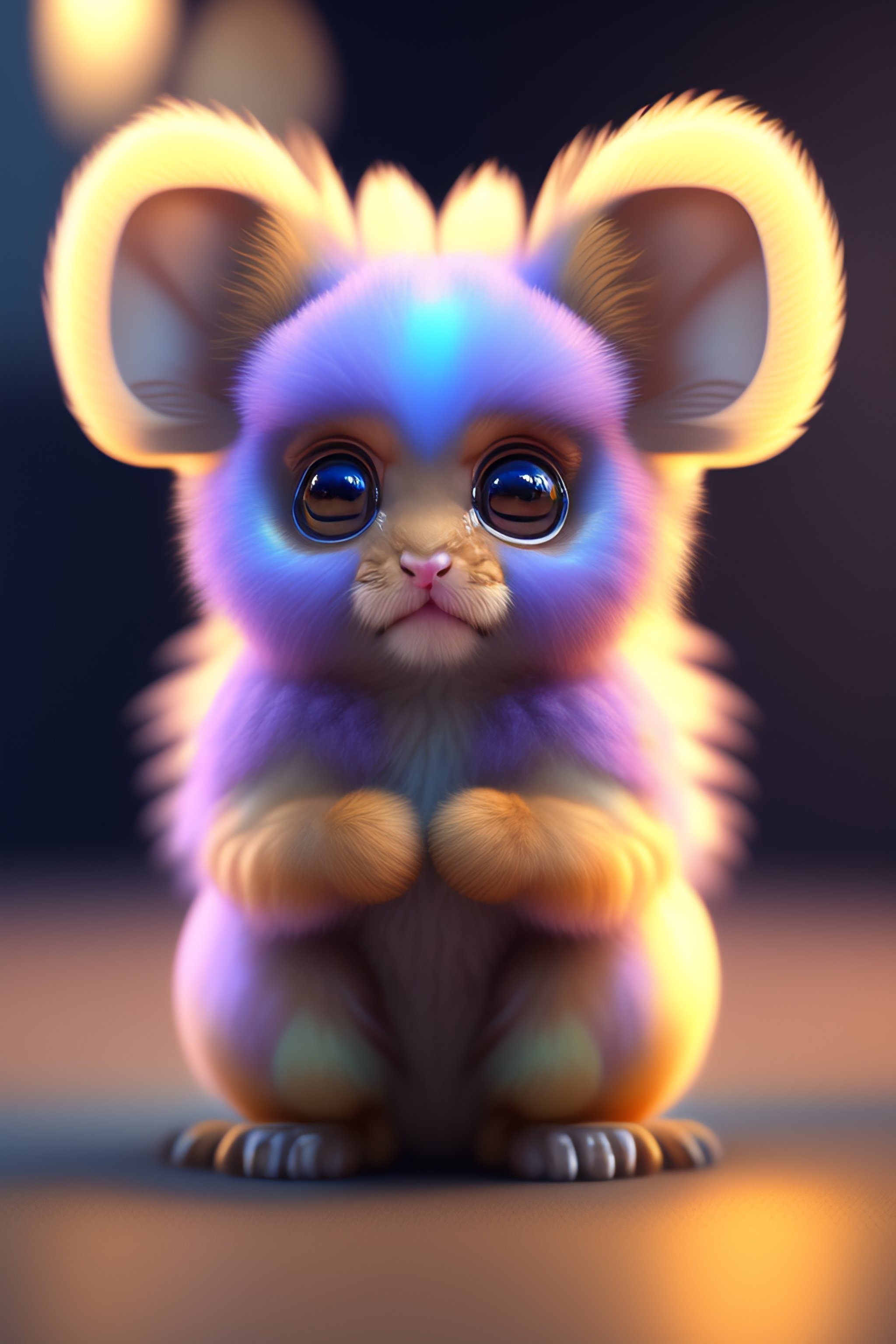 Lexica - High quality 3 d render hyperrealist very cute multipastel ...