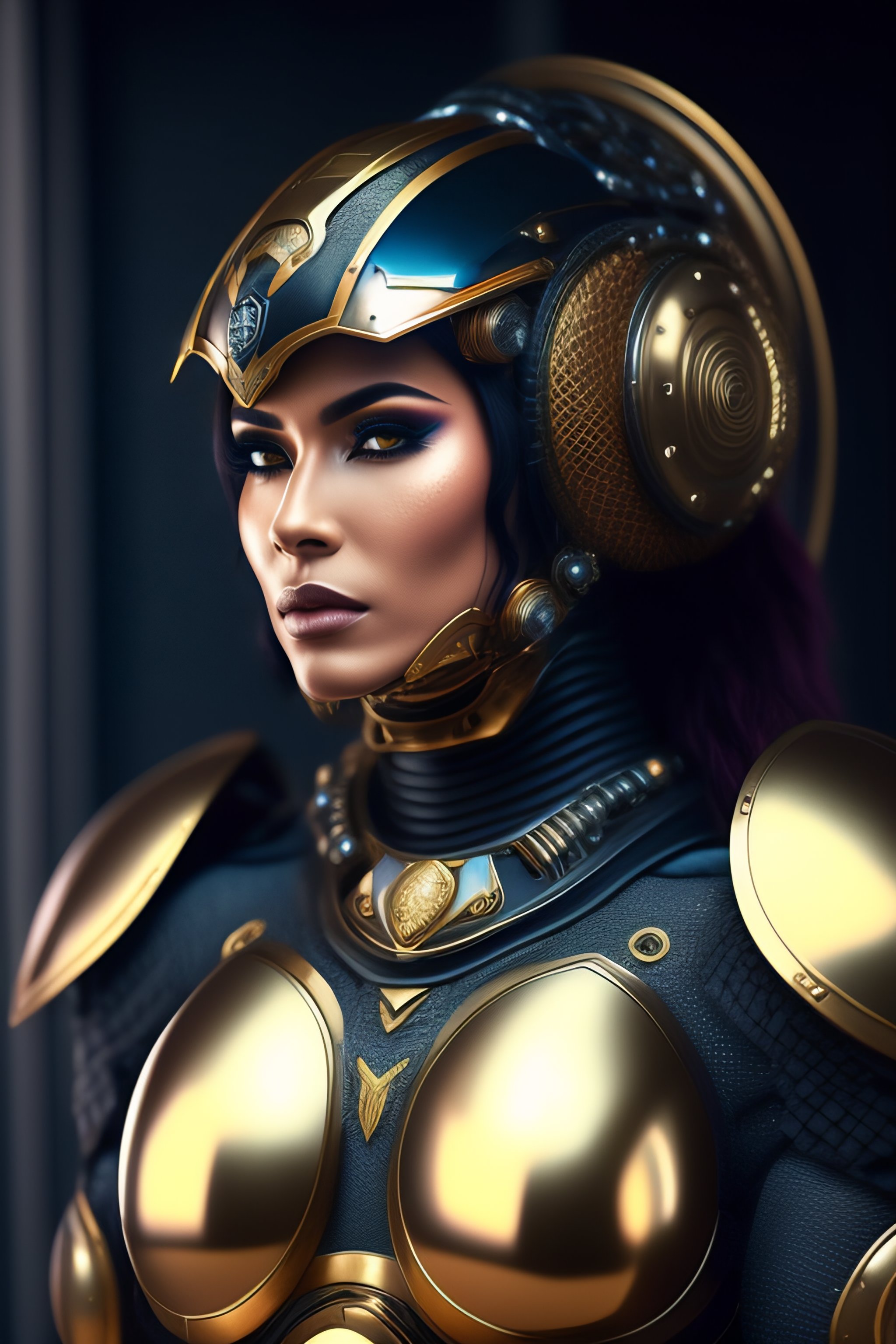 Lexica - An extremely complex and advanced cyborg Armor