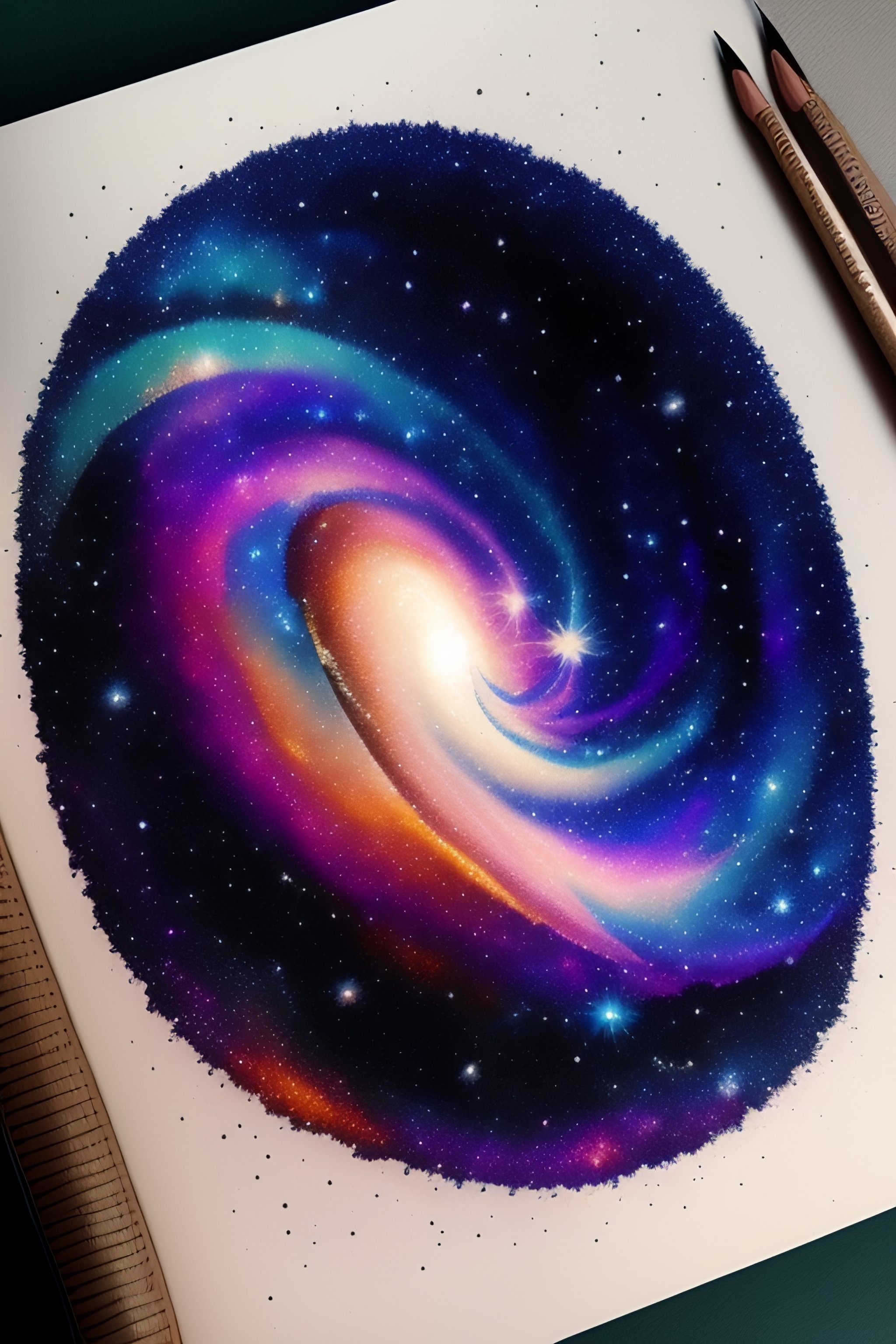 Spiral Galaxy Tattoo Designs