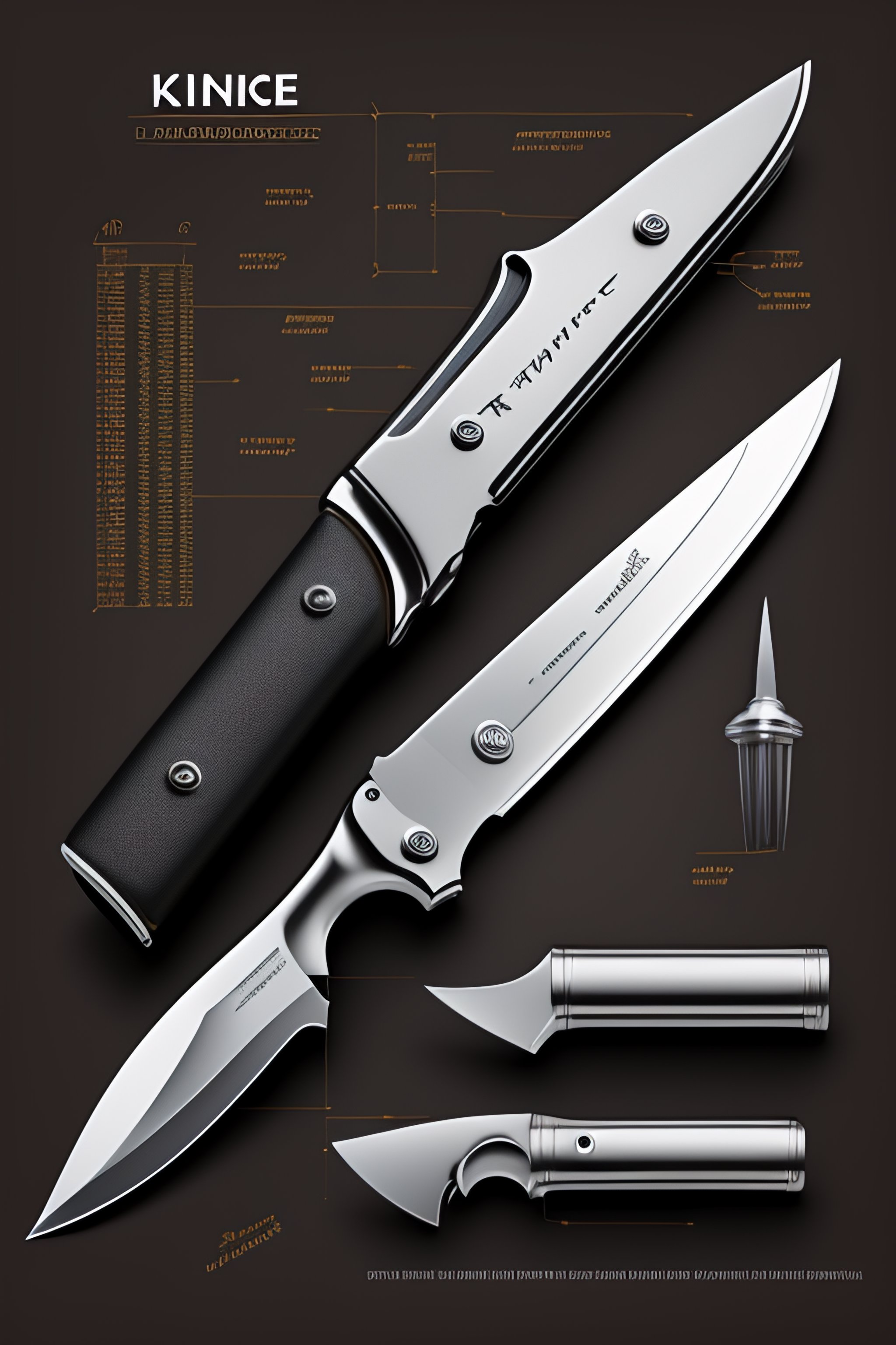 Lexica - Knife diagram, kinfe blueprint, kinfe schematic, kinfe map ...