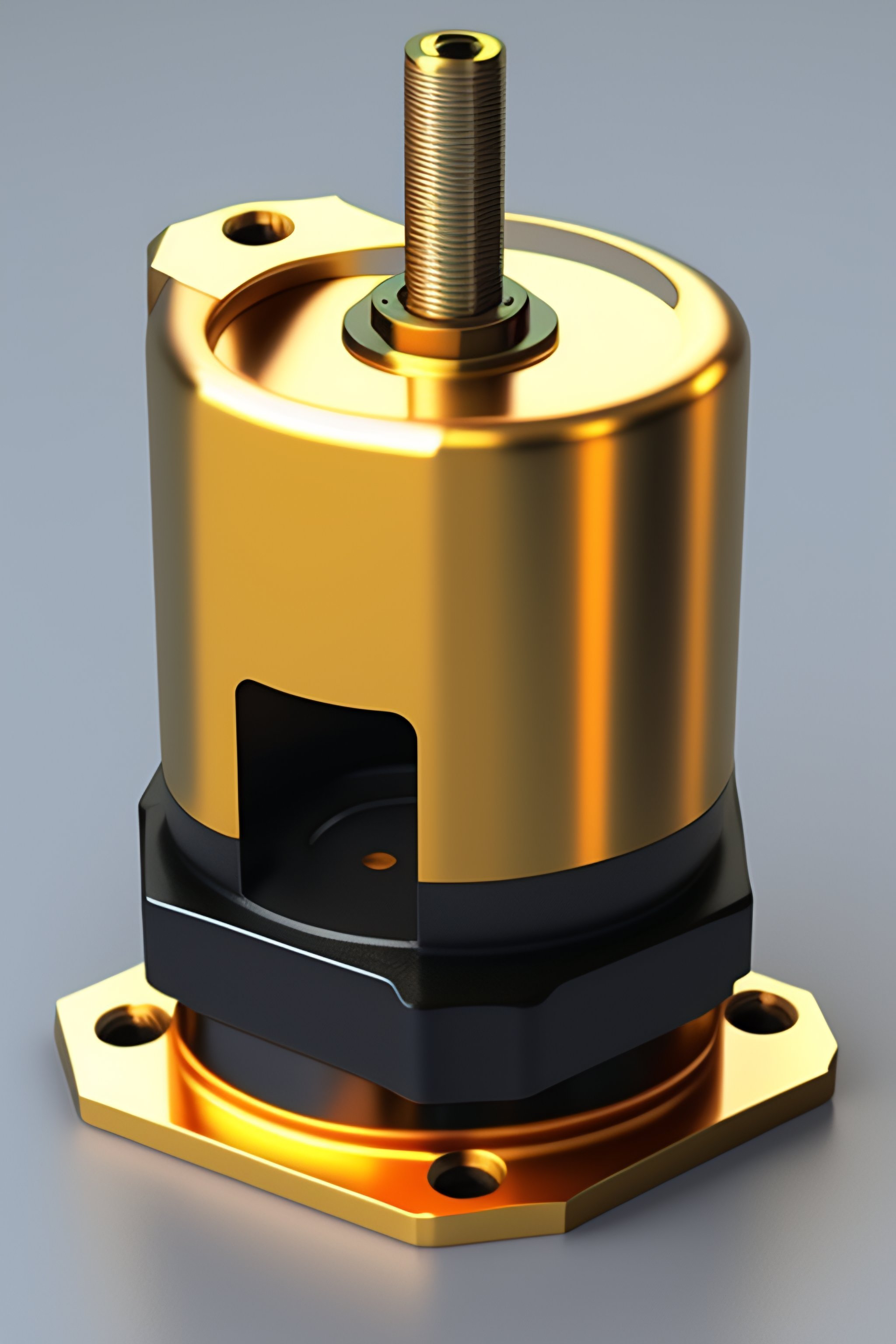 Lexica - Adjustable shaft support cad enginnering
