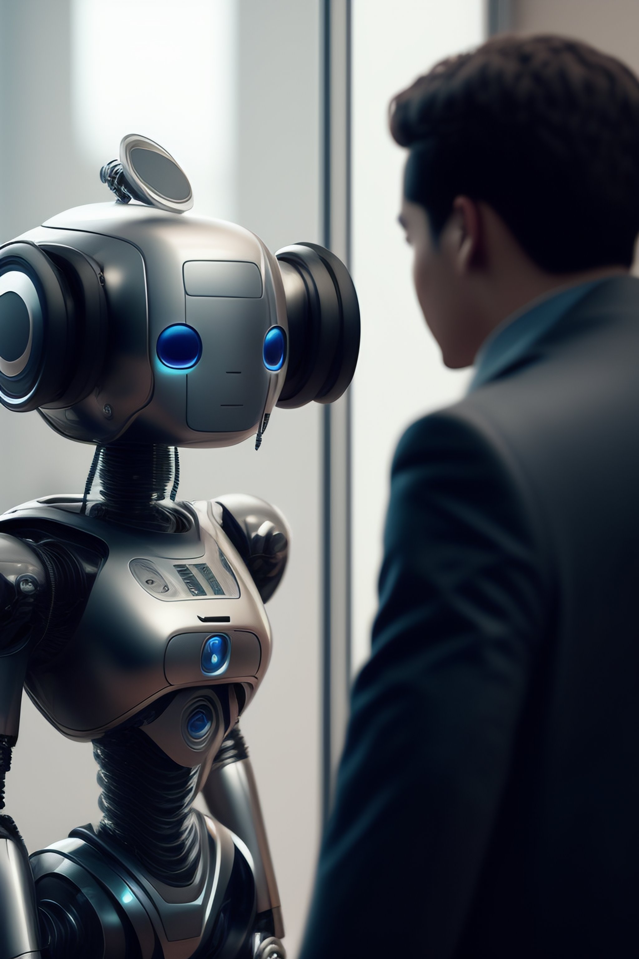 Lexica - A robot chatting with a human