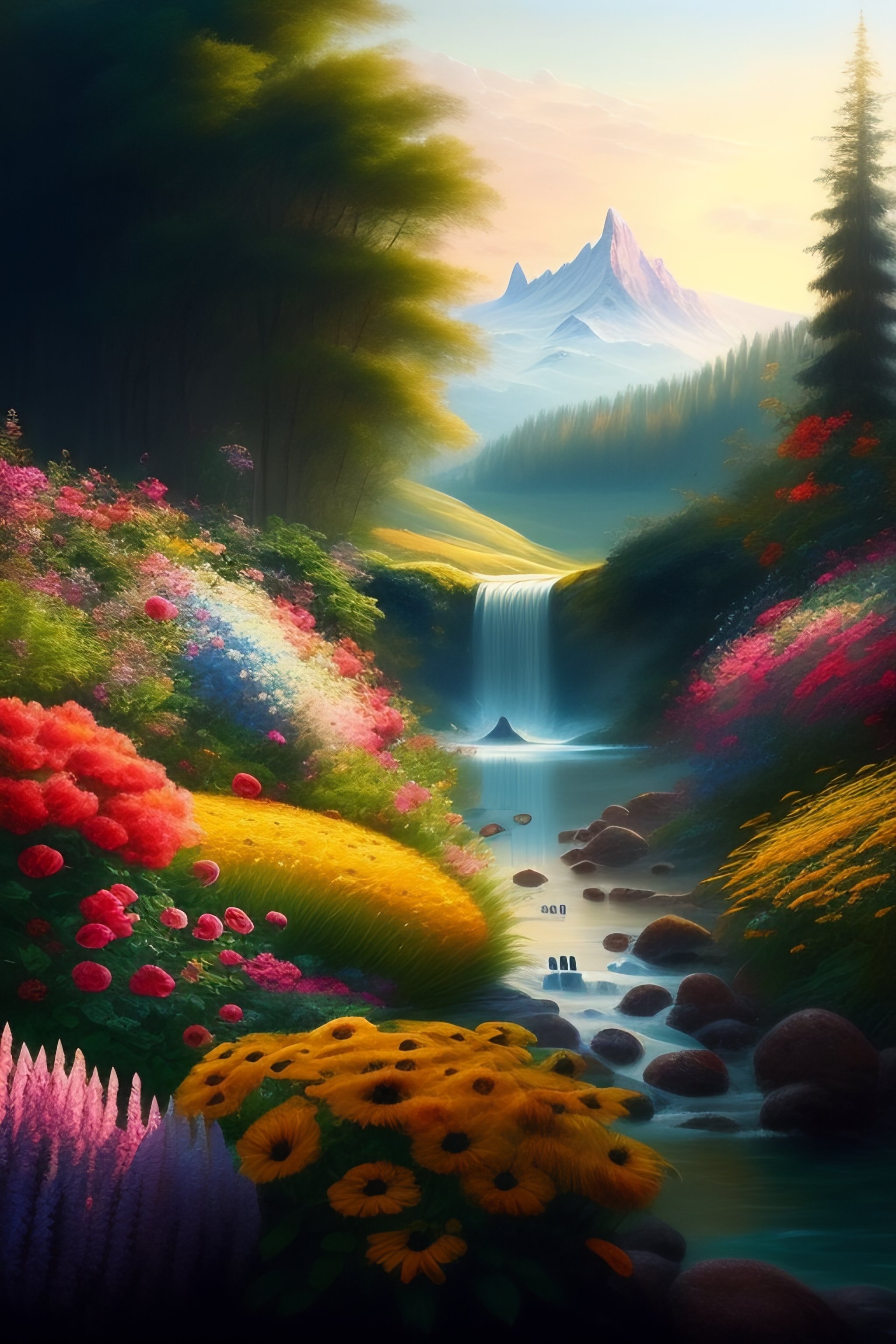 Lexica - Flowers and landscapes