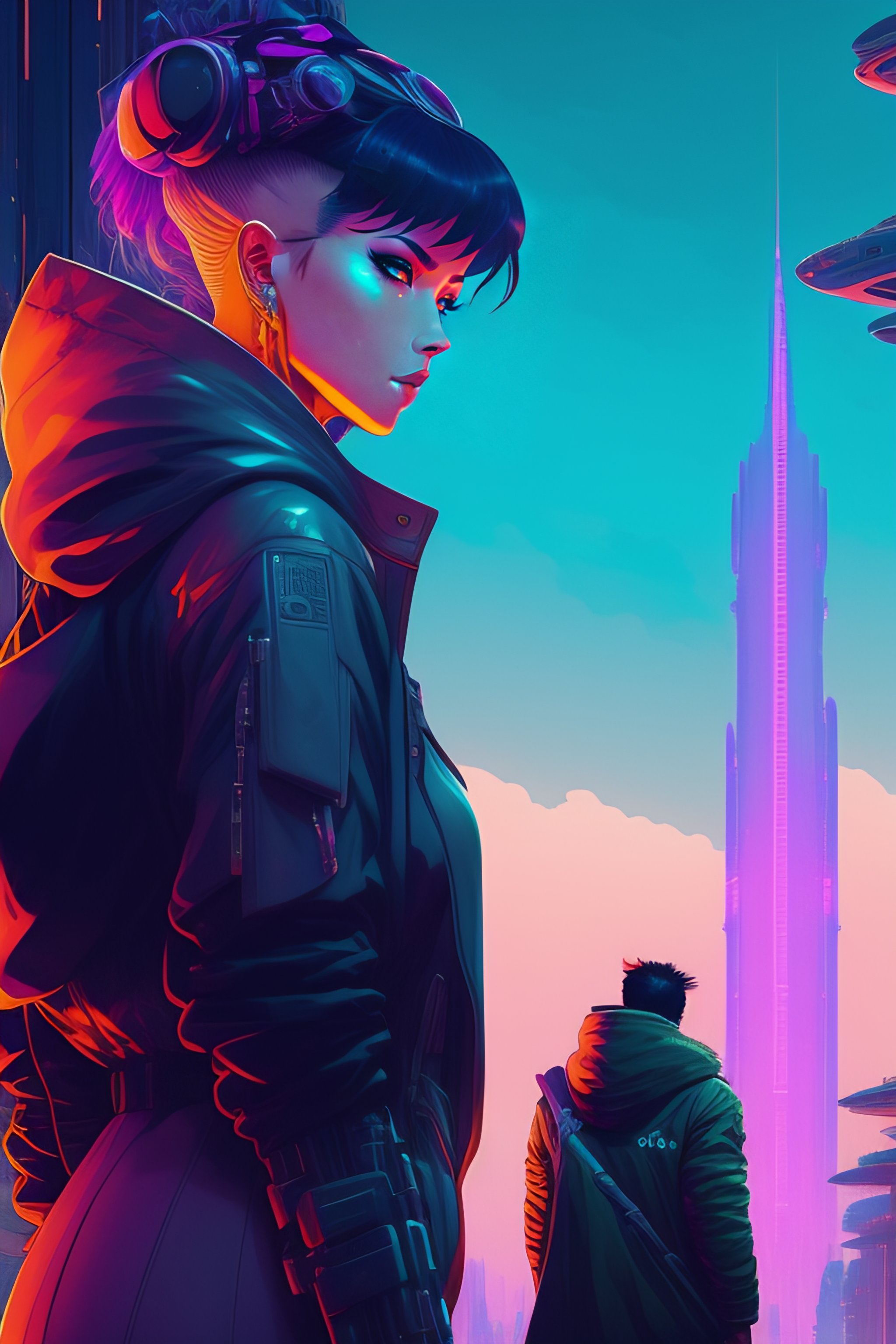 Lexica - Cyberpunk, by Josan Gonzalez and Tomer Hanuka and Geof Darrow ...