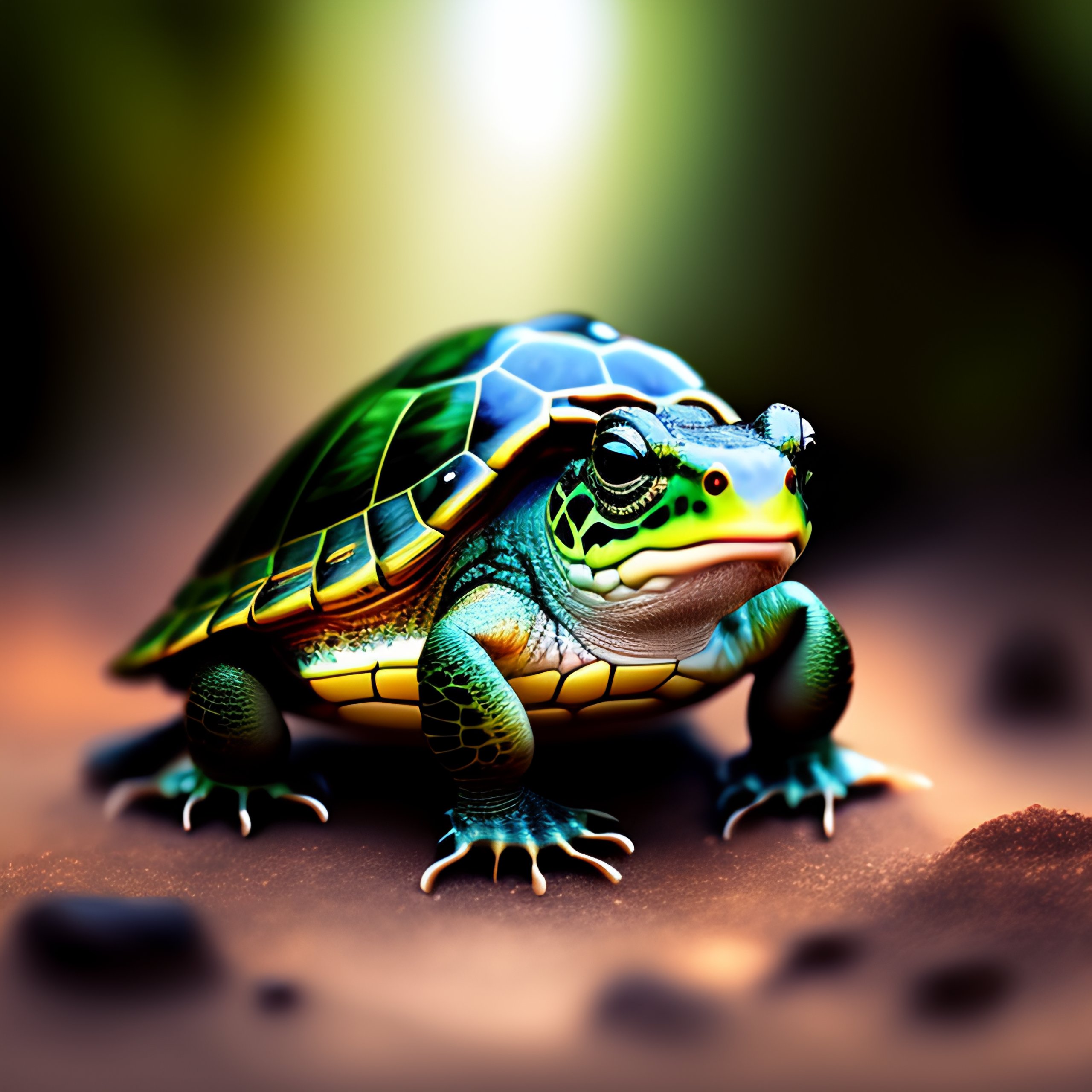 Frog And Turtle Combined