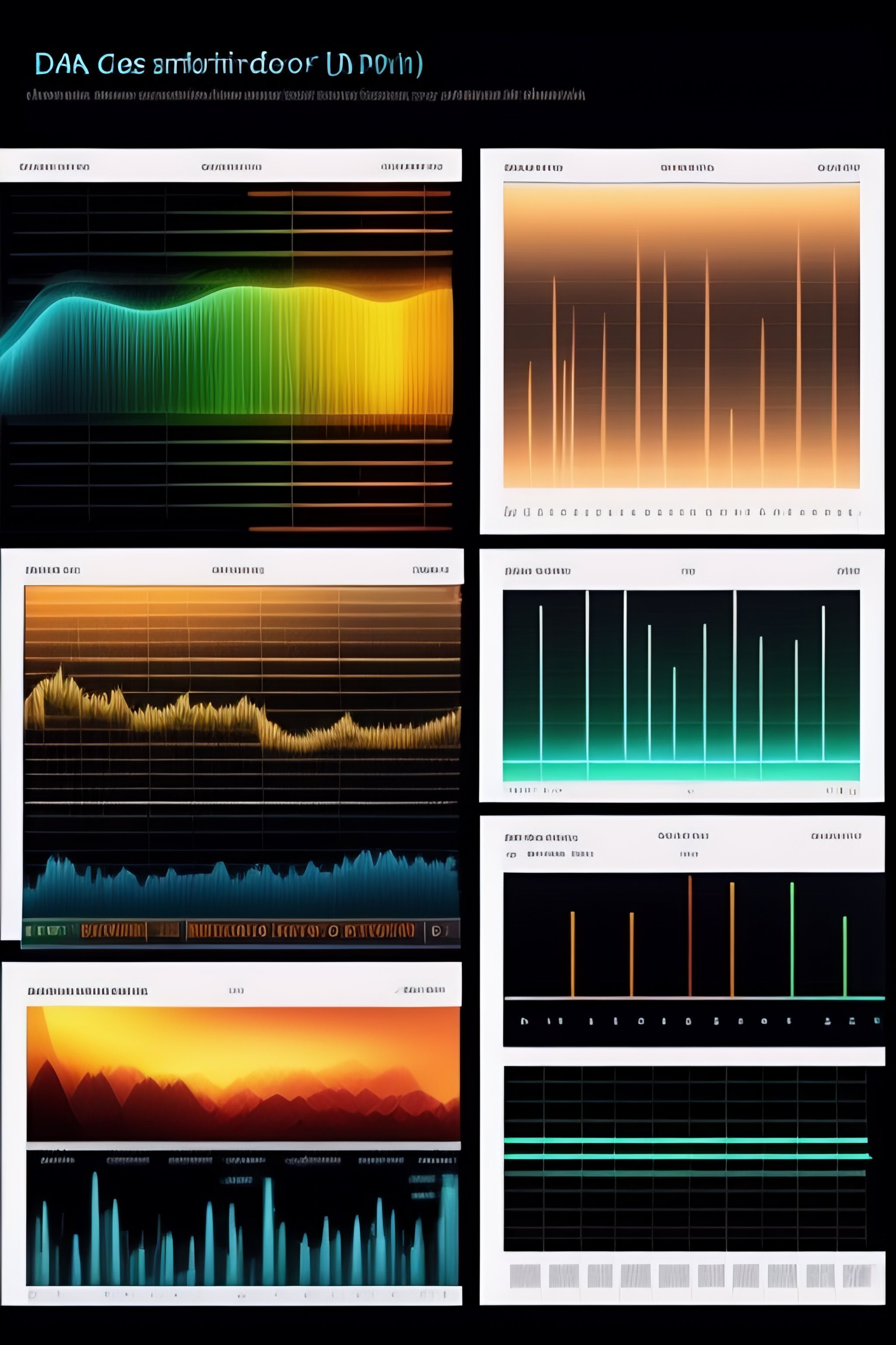 Lexica - Sci Fi data readouts, dark screen, molecular analysis, bar ...
