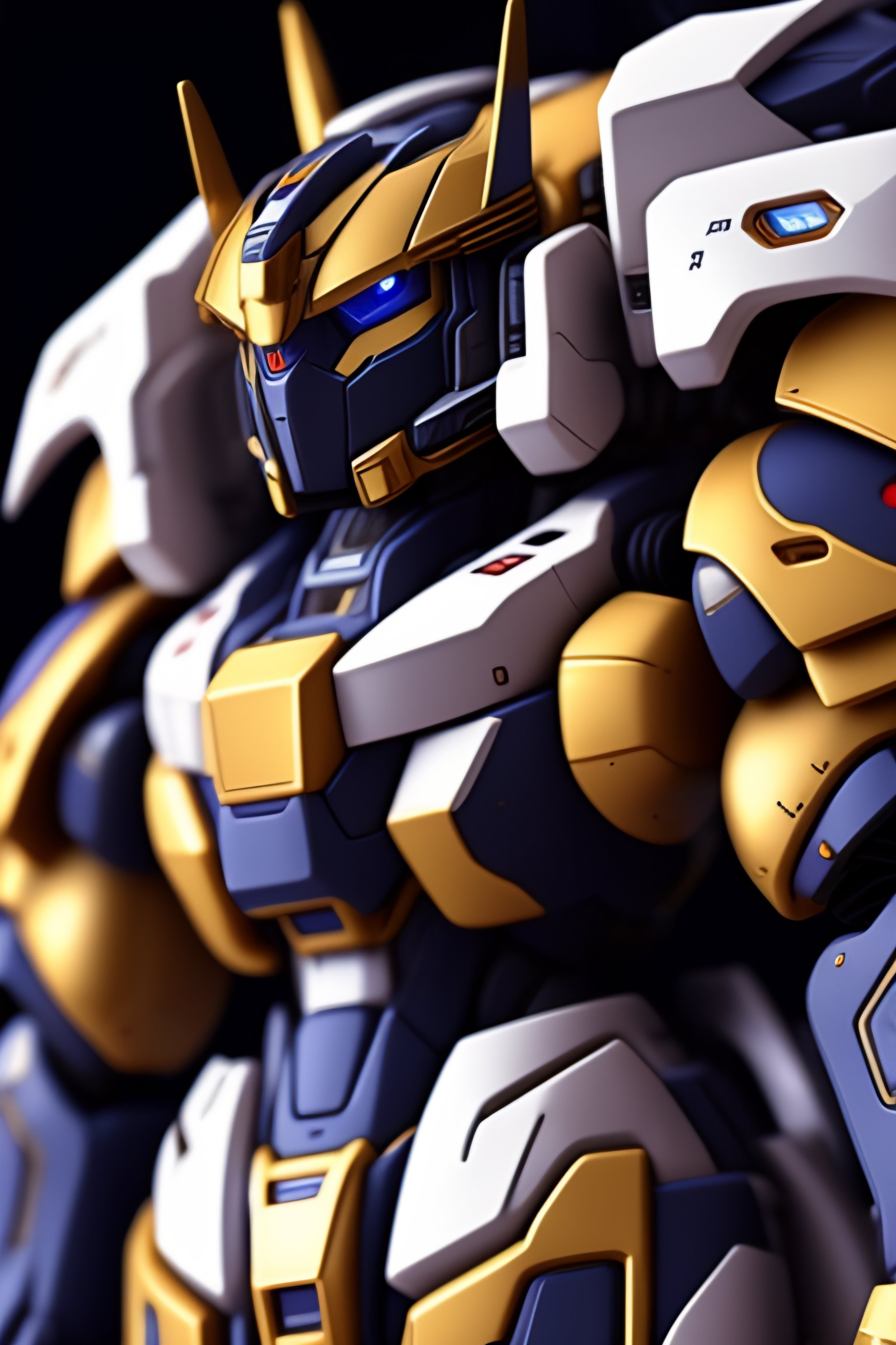 Lexica - Gundam mobile armor blueprint highly detailed