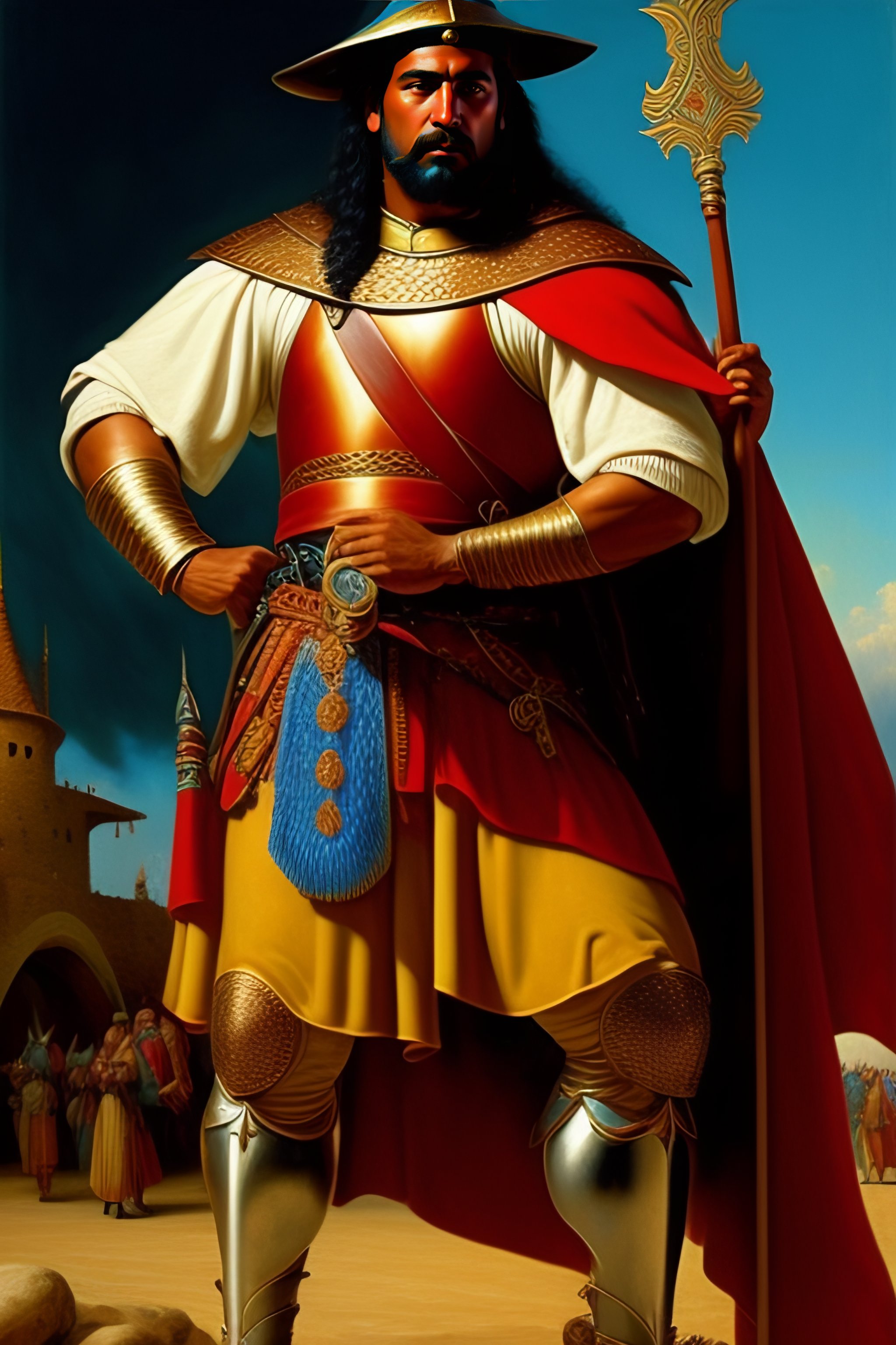 Lexica - El Cid, Francisco Ortiz as Sancho, in medieval, art