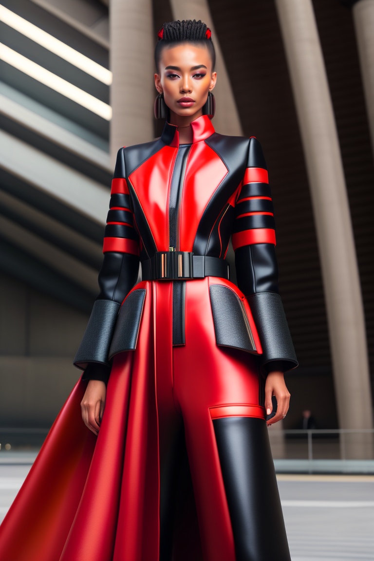 Lexica - Hyperrealistic Haute Couture Deadpool as a Fashion Model ...