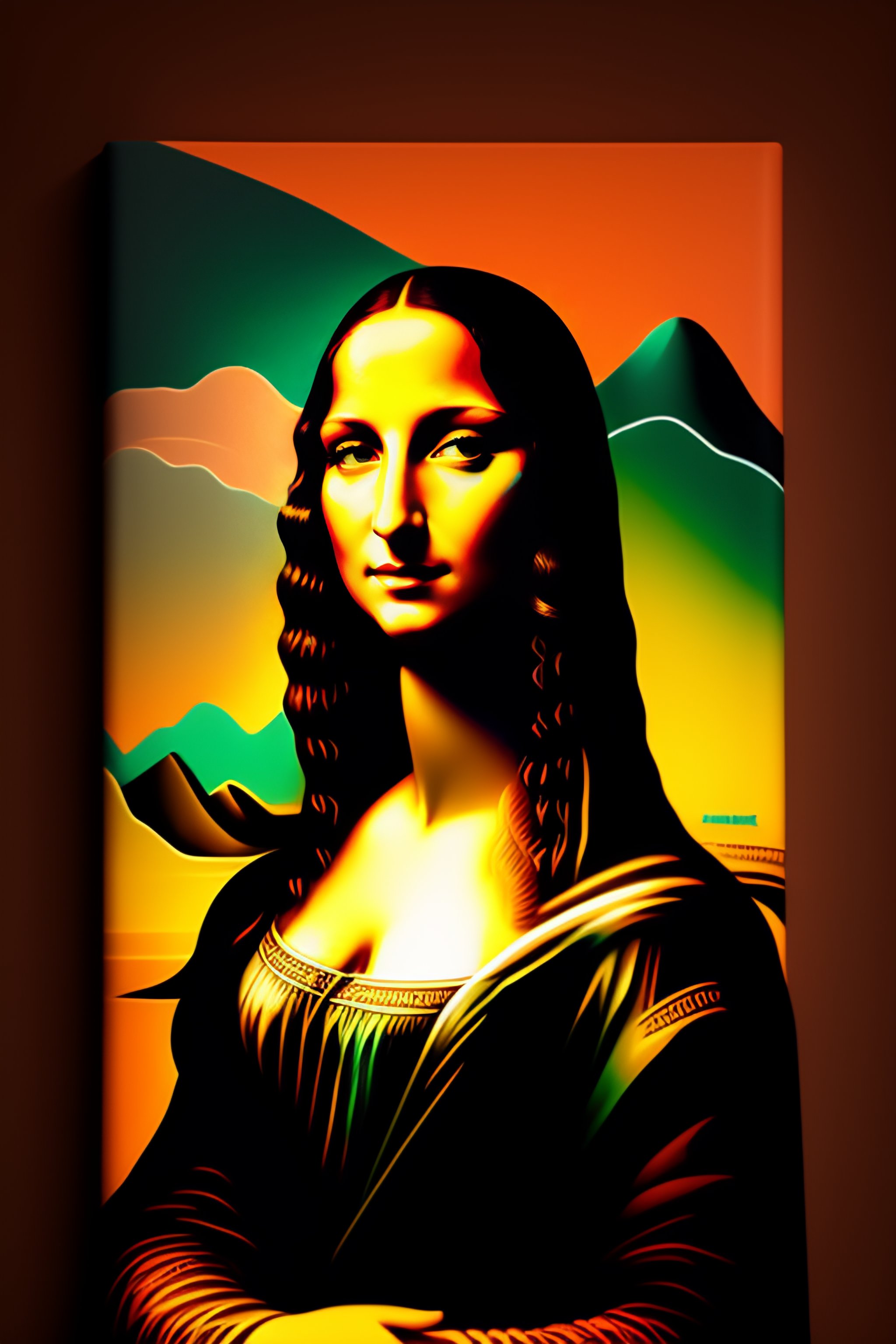 Lexica - Pop art, mona lisa, pop surrealism, behance hd, dc comics ...