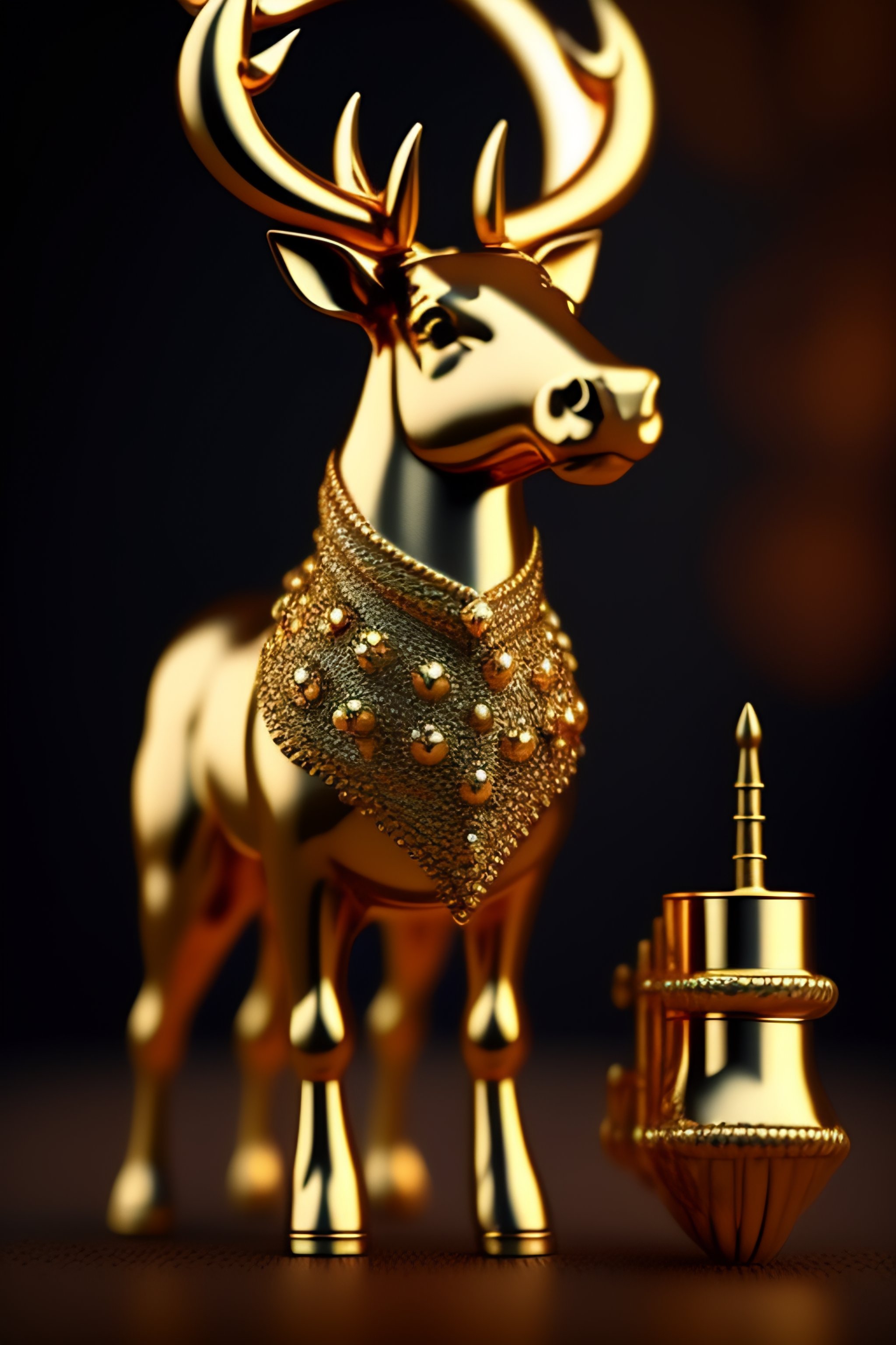 Lexica - Medieval reindeer armed with metallic guns
