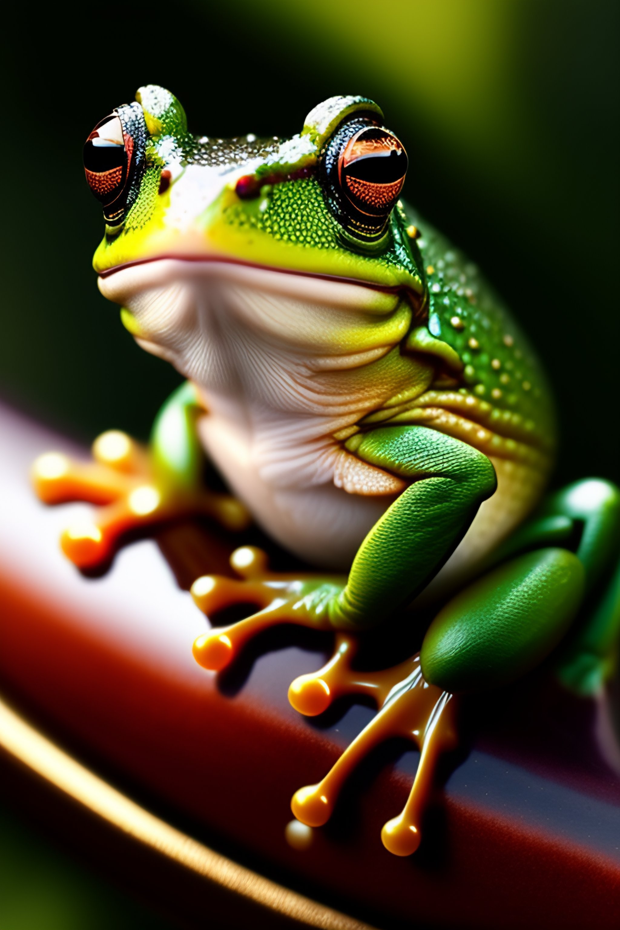 Lexica - Frog turns into prince