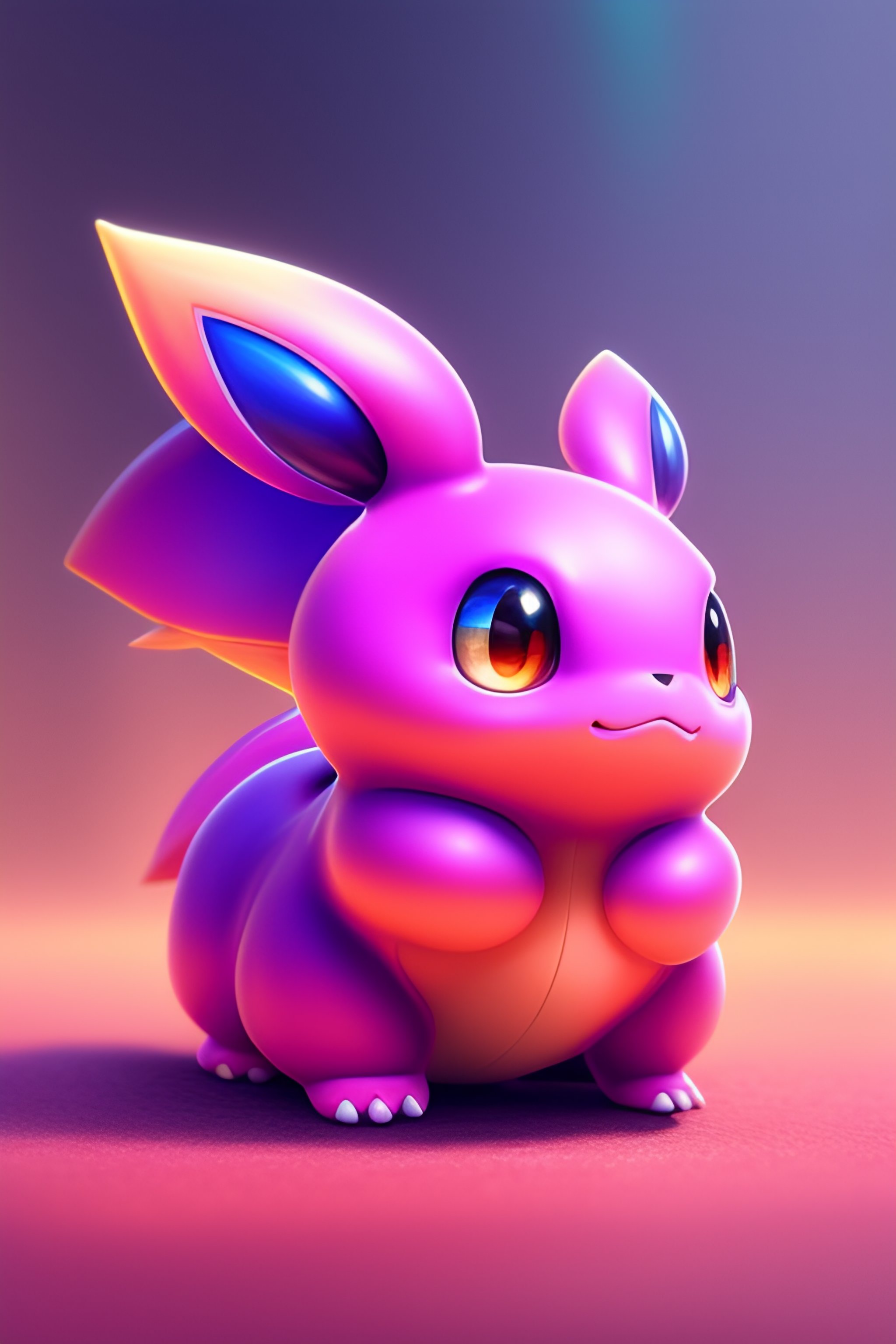 Lexica - A cute psychic type pokemon:: by beeple and James Gilleard and ...