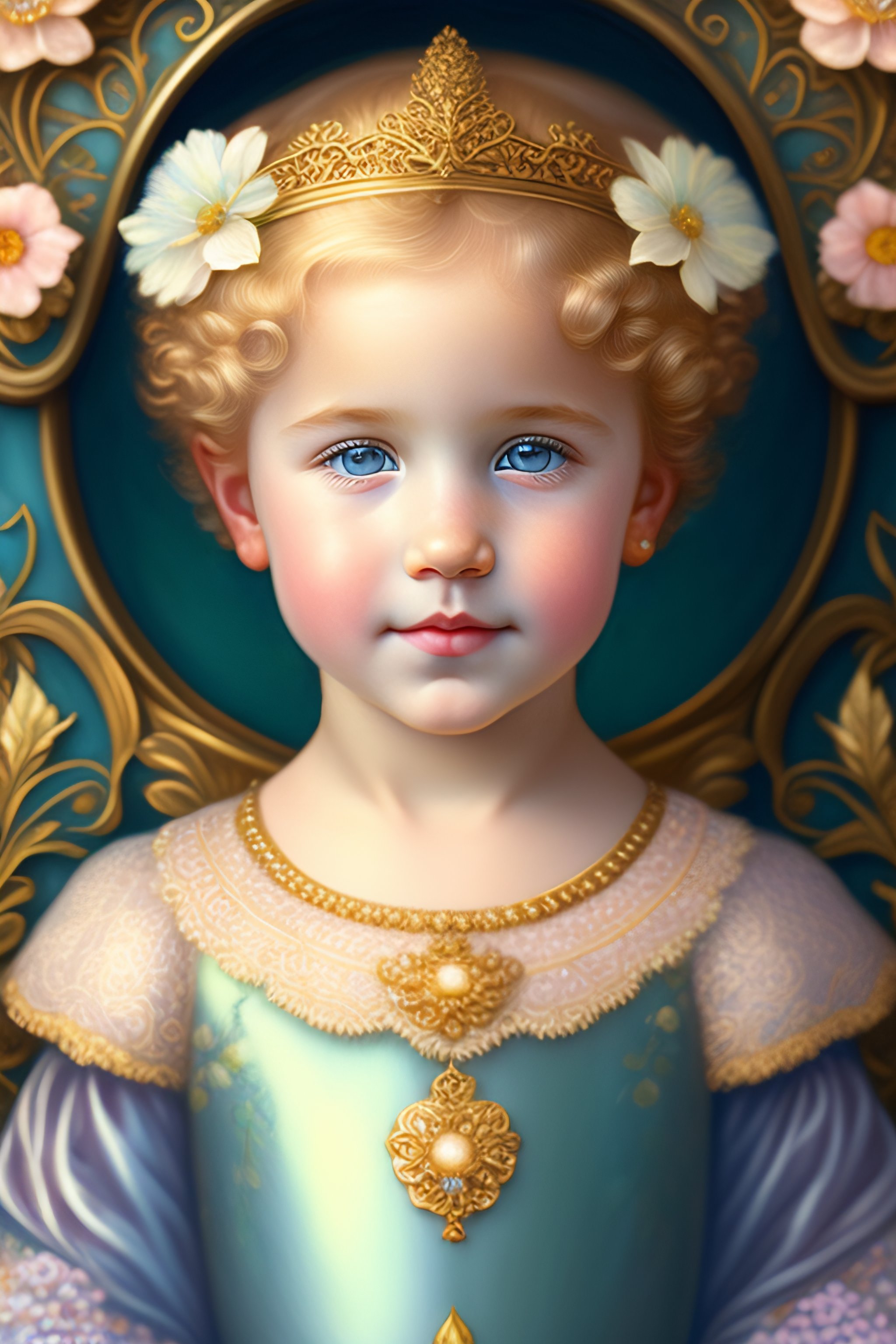 Lexica - Highly detailed Belgian art nouveau portrait of a short hair ...