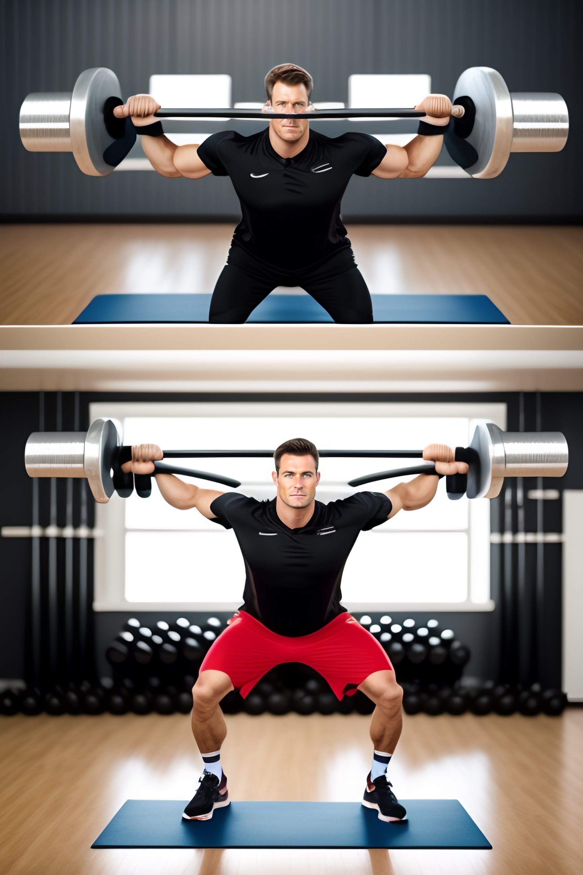 Lexica - Man doing Broomstick External Shoulder Rotation Exercise. Man ...