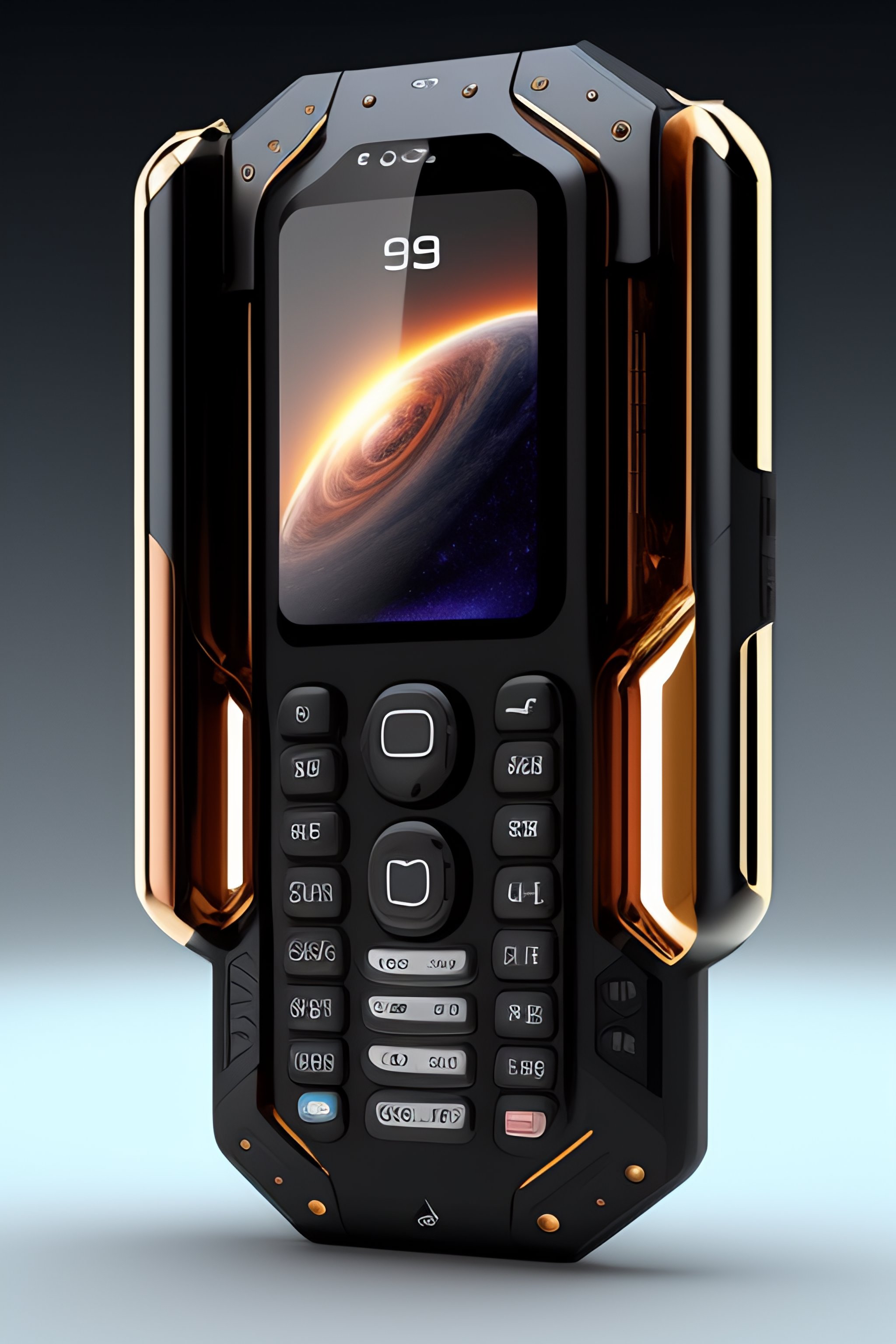 Lexica - An extremely complex and advanced cyborg Mobile phone