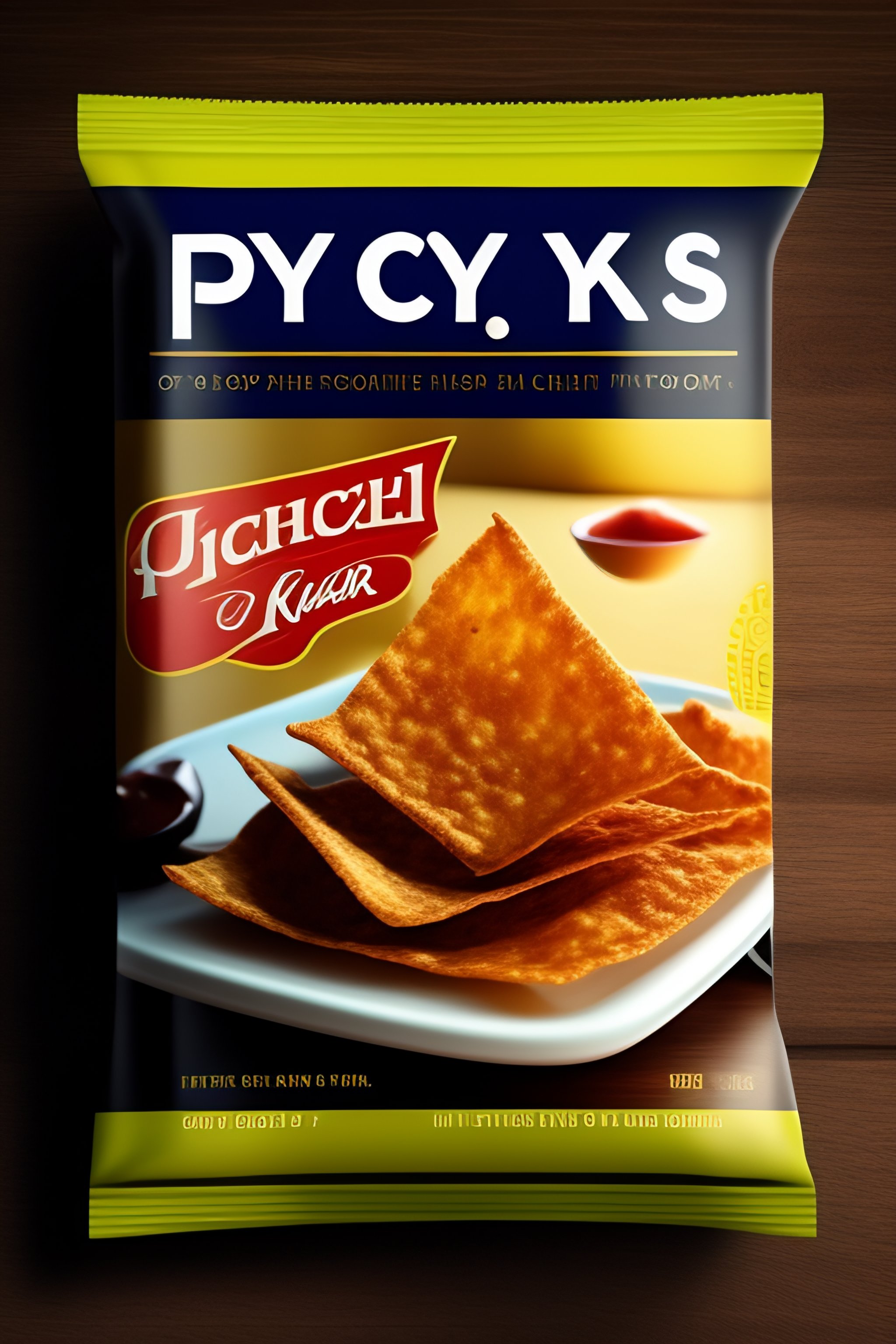 Lexica - Crisps packet, no favour or design on cover. Show on kitchen table