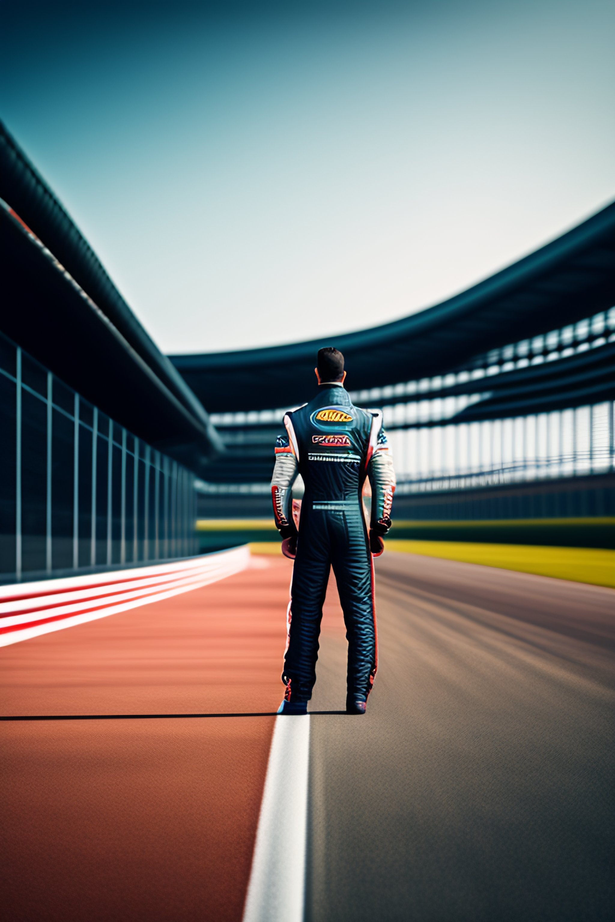 Lexica - Ultra hd realistic full body profile of a race car driver at ...