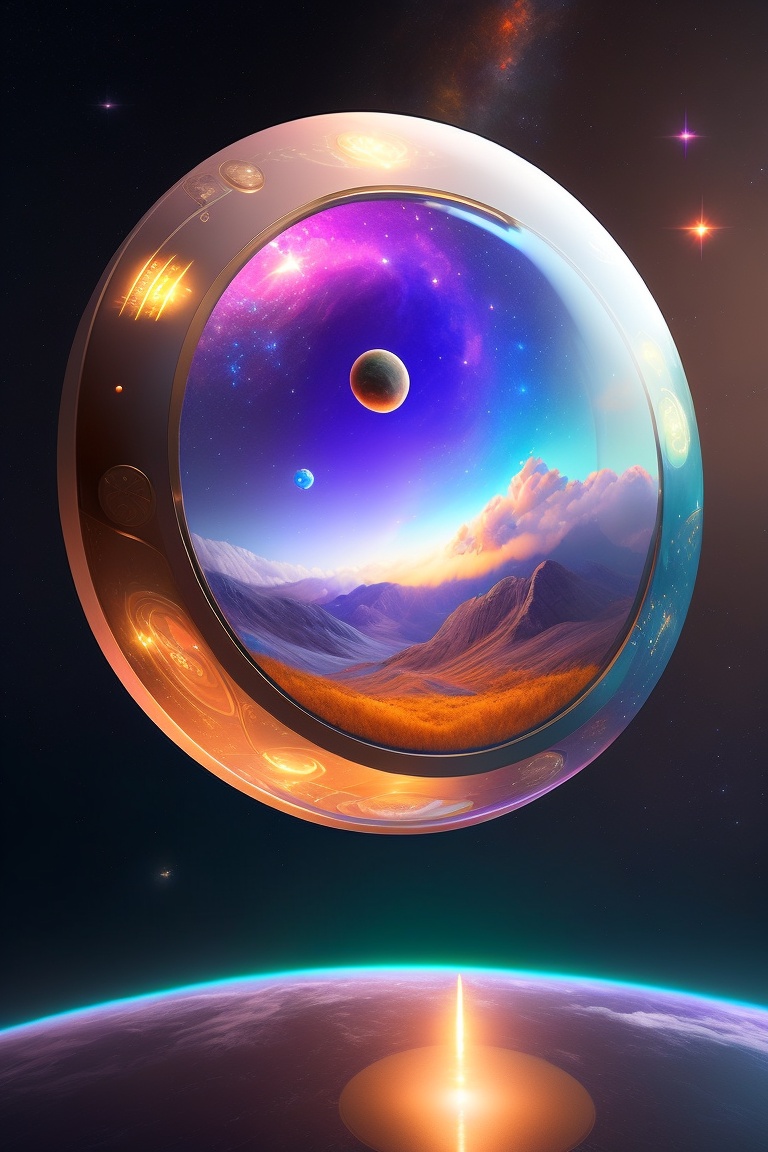 Lexica - Introducing "Cosmic Odyssey: The Celestial Portal," a ...