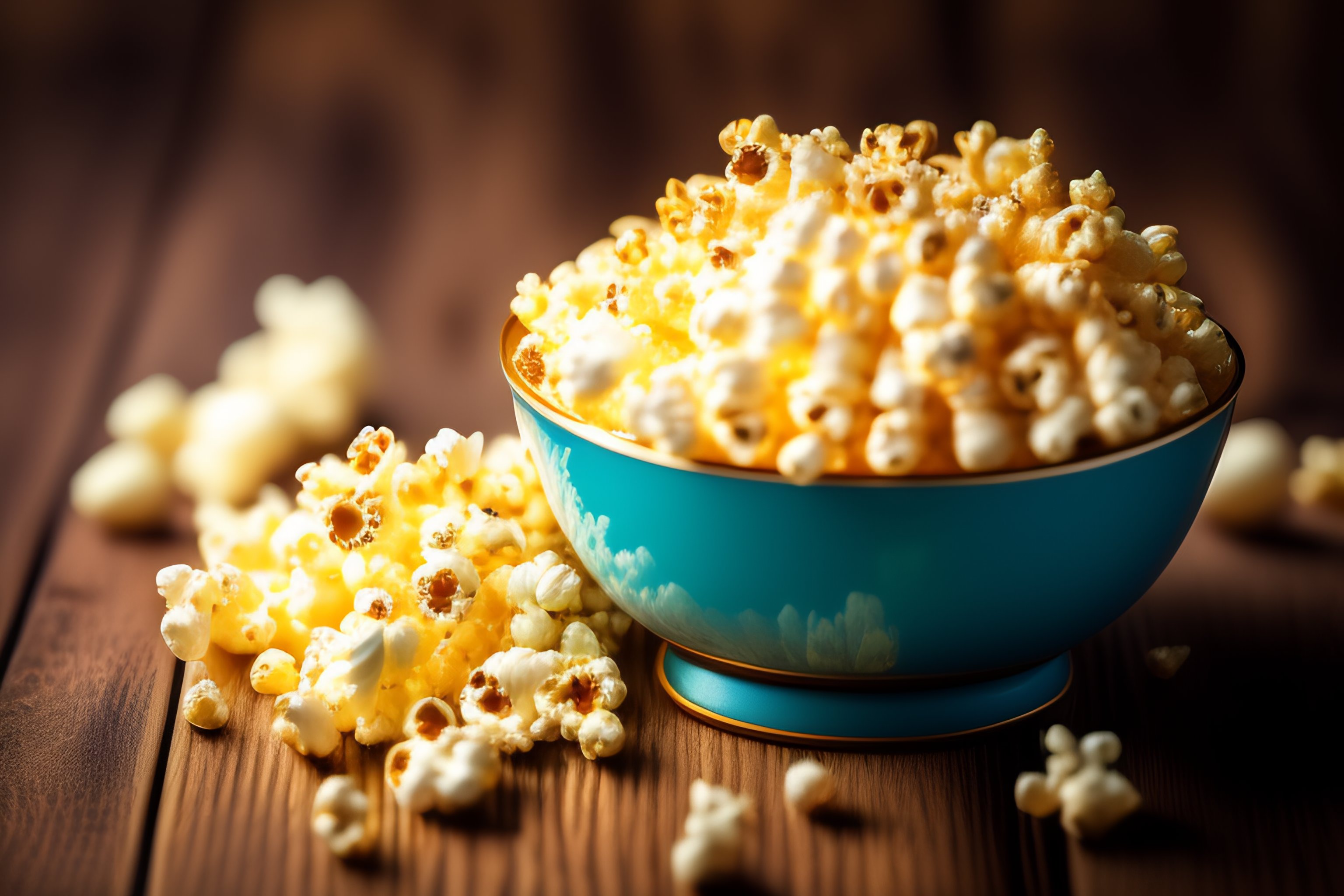 Lexica - Photograph of popcorn, sigma 85mm f/1.4, depth of field, high ...