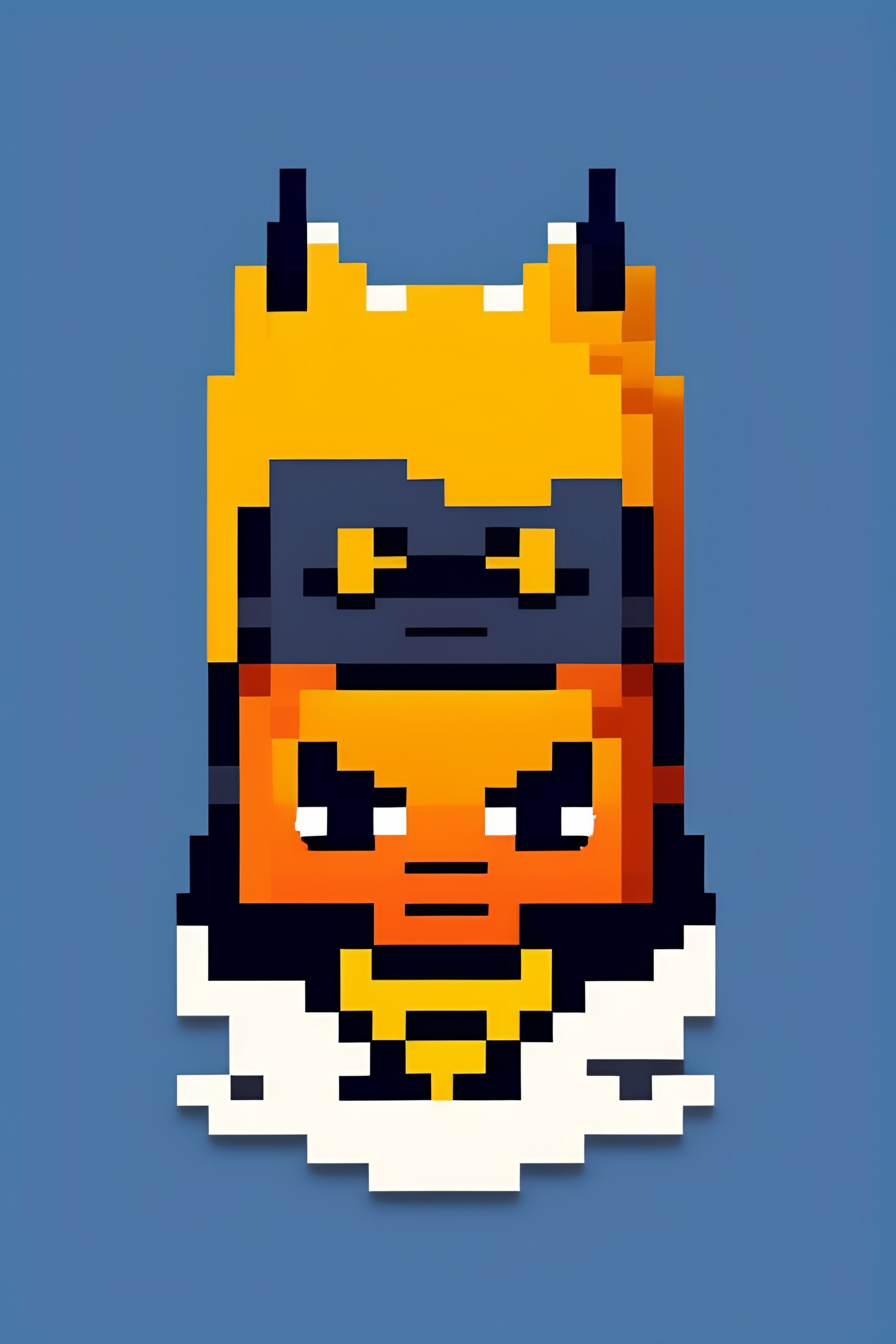 Pixel Art Minecraft Batman