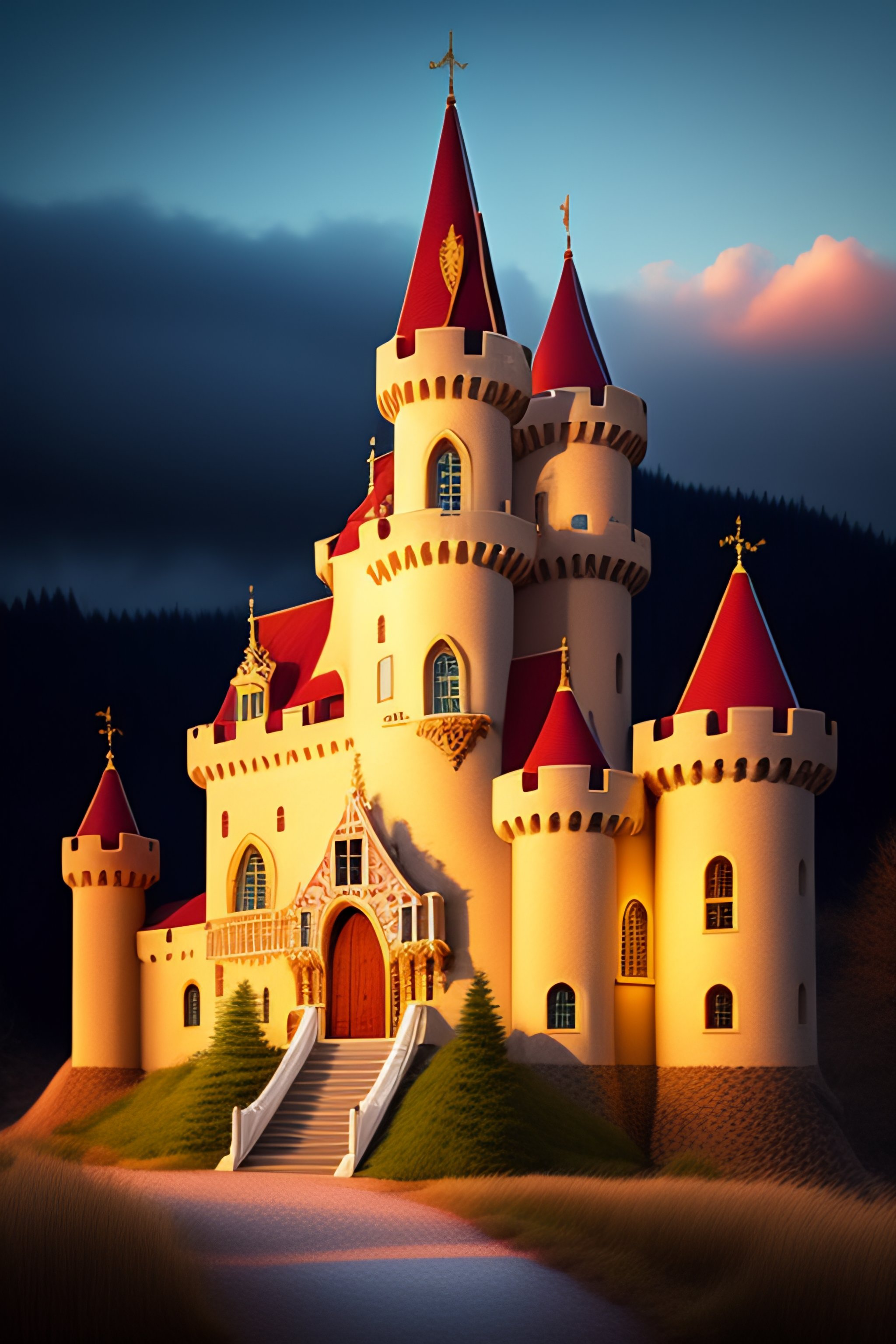 Lexica - Children's books beautiful castle