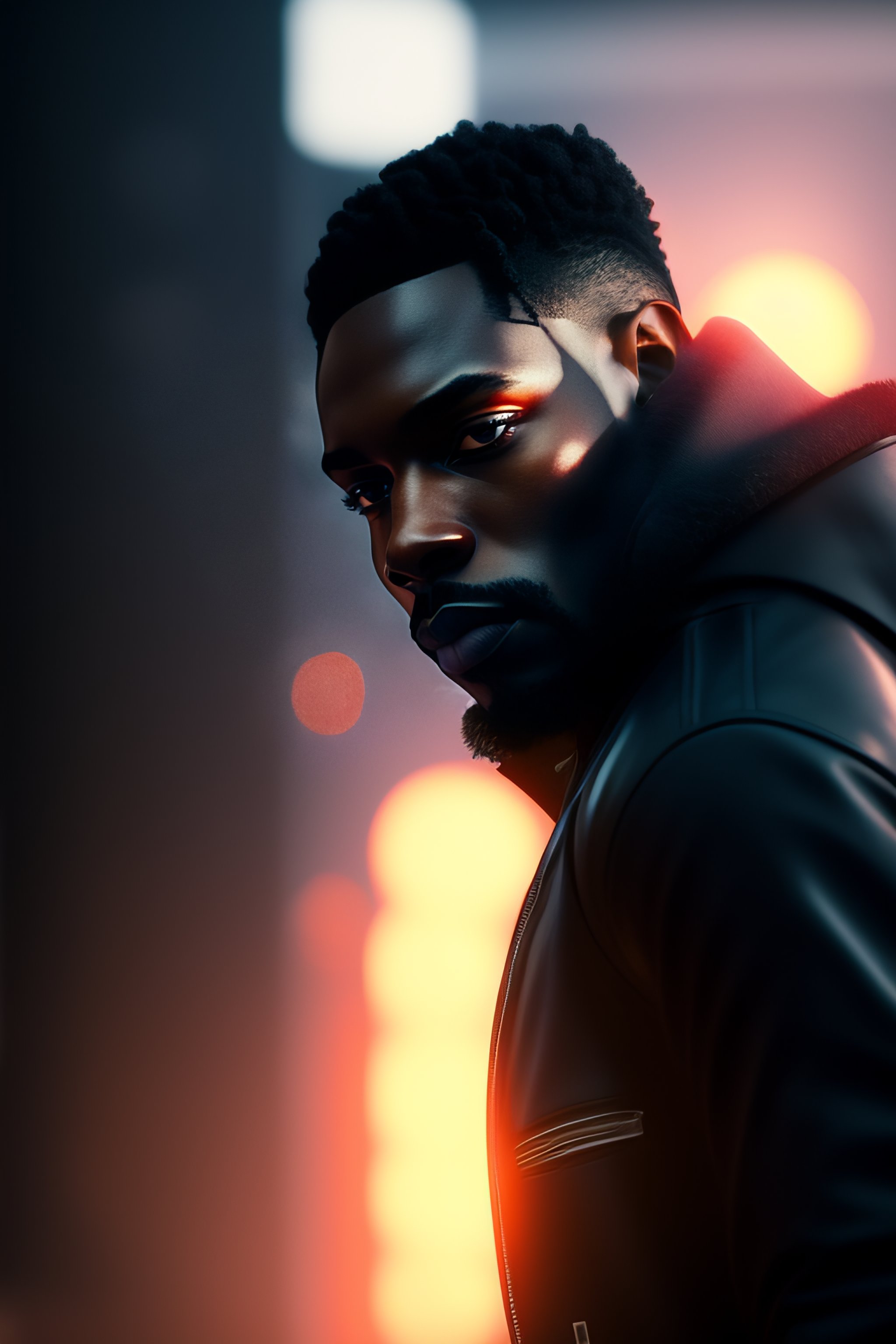 Lexica - Black man, cinematic, detailed, atmospheric, epic, concept art ...