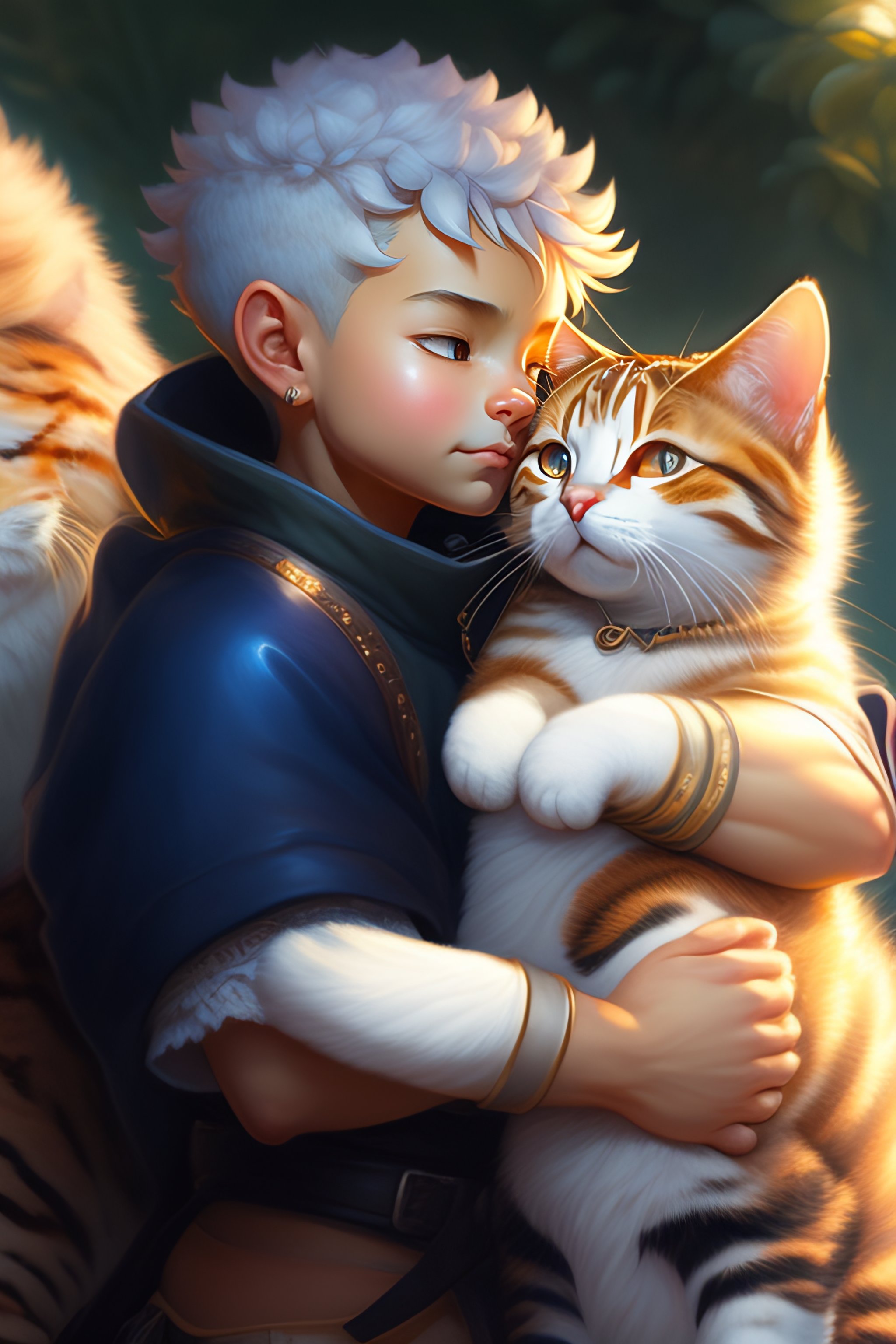 Anime Killua Cat
