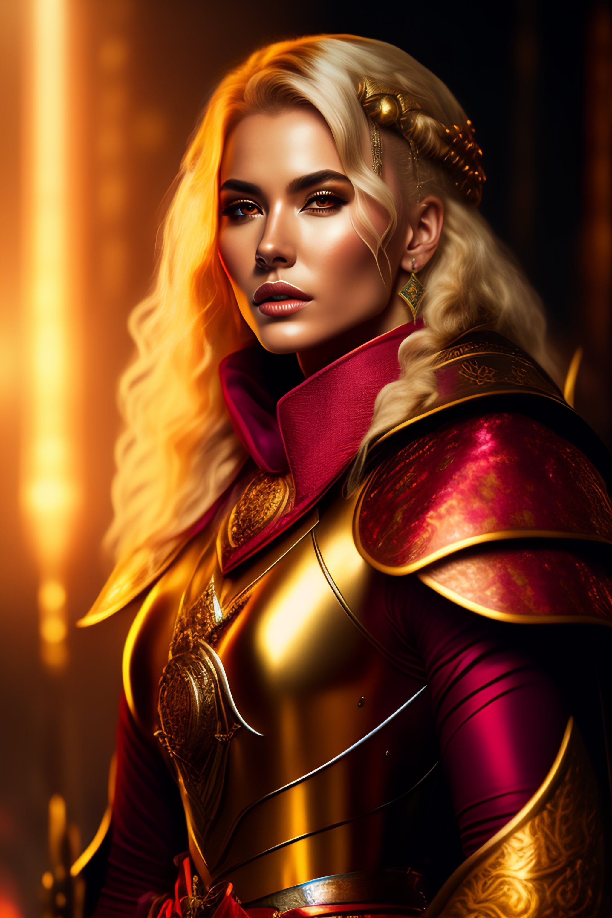 Lexica - Cinematic portrait, hyperdetailed stunningly beautiful female ...