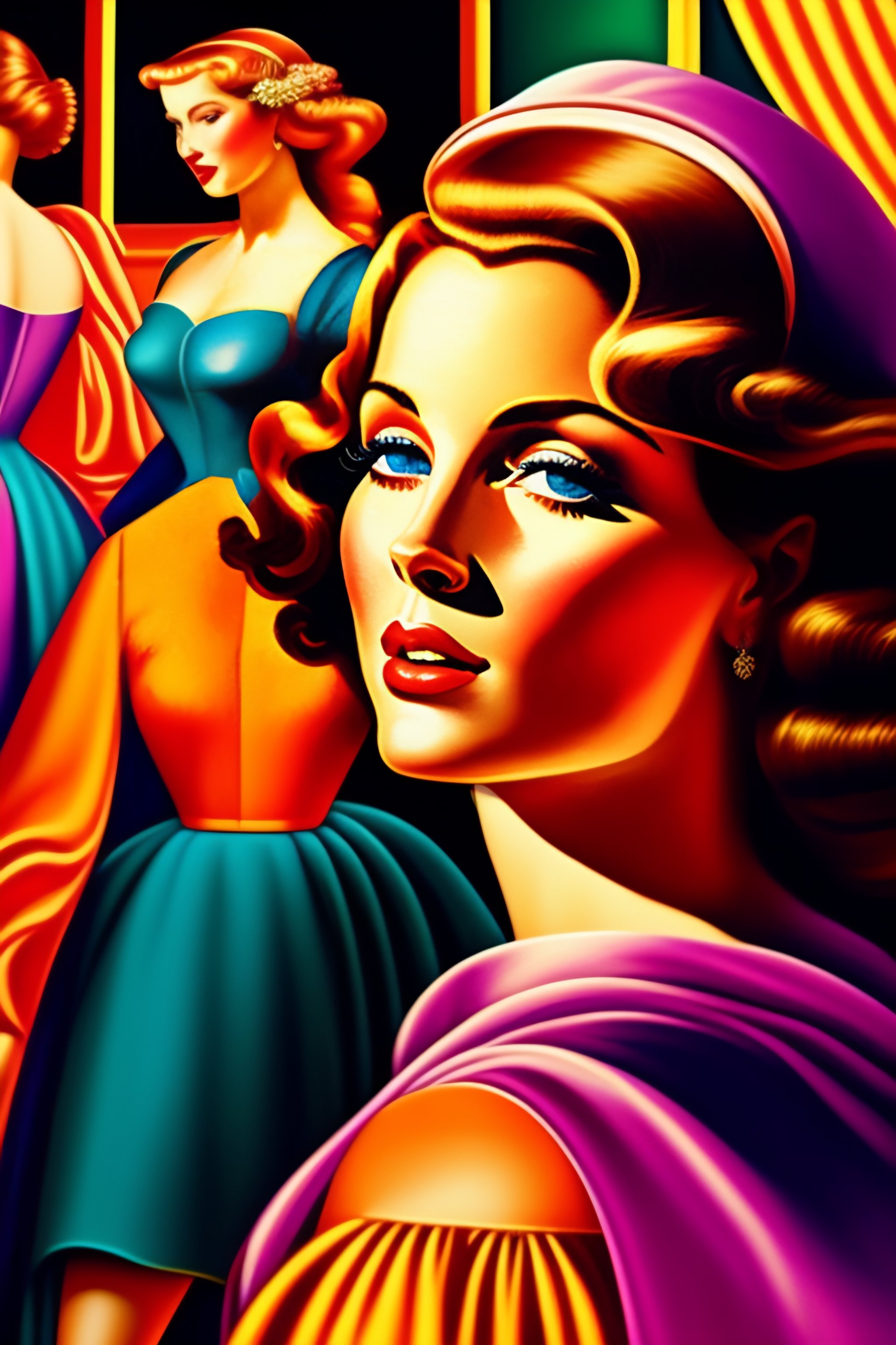Lexica - Realistic detailed image of a renaissance scene in the style ...