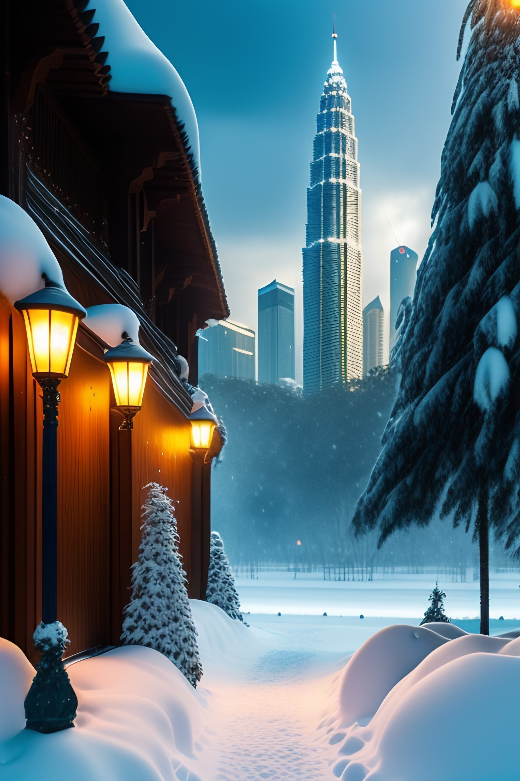 Lexica - Winter and snow in Kuala Lumpur