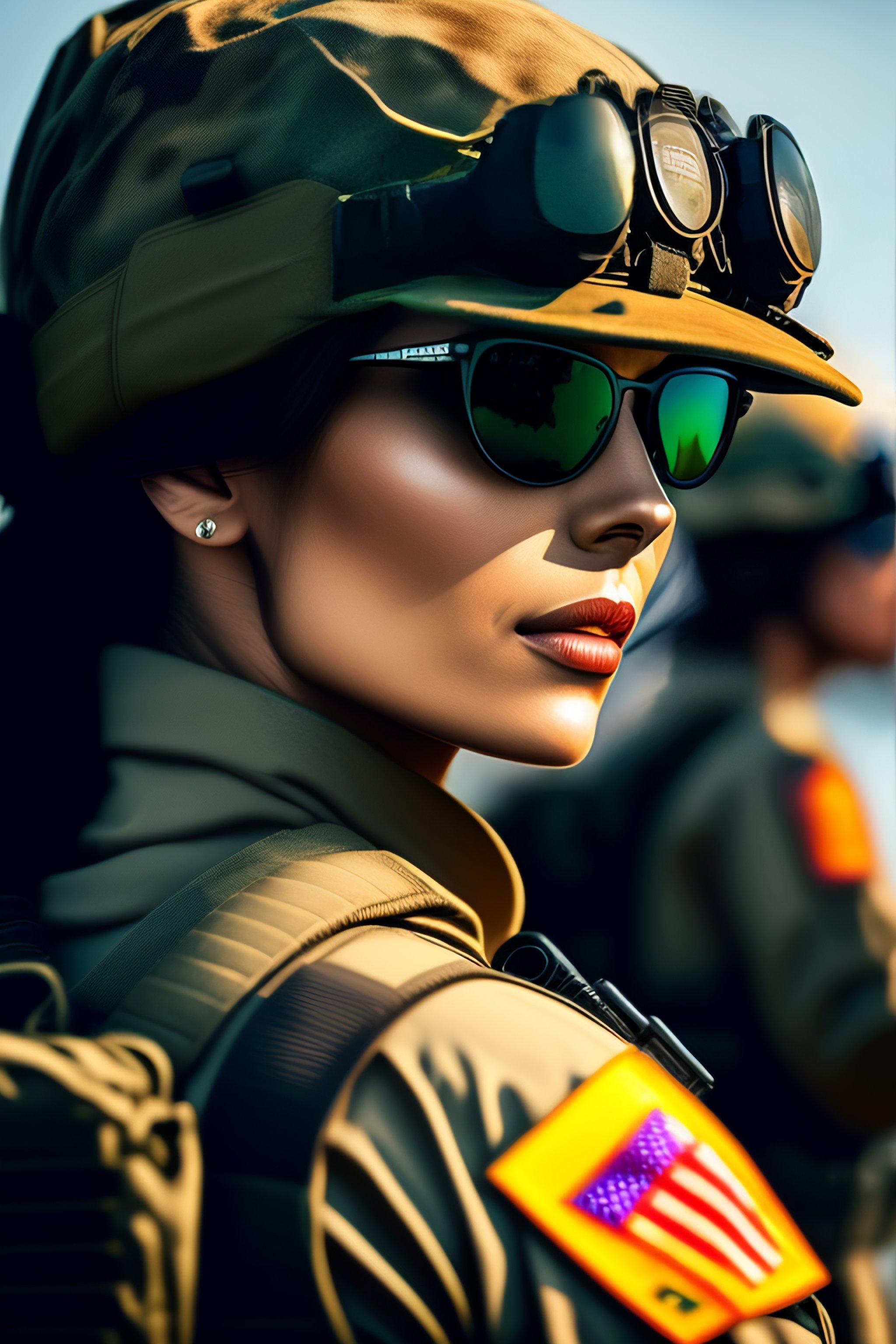 Lexica - Female swat team, sunglasses, photography, highly detailed ...