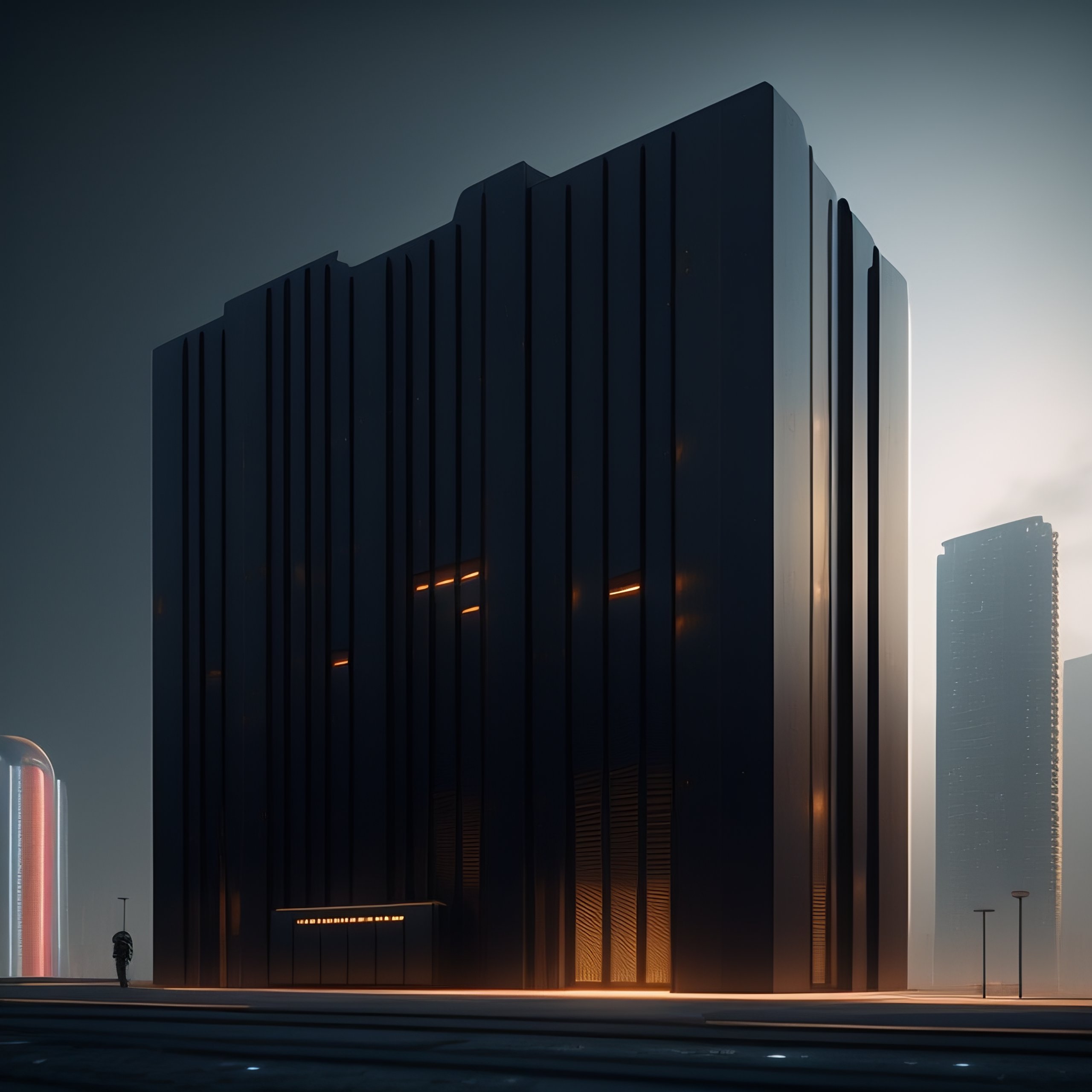 Lexica - Cyberpunk building texture, dark and mysterious, very detailed ...