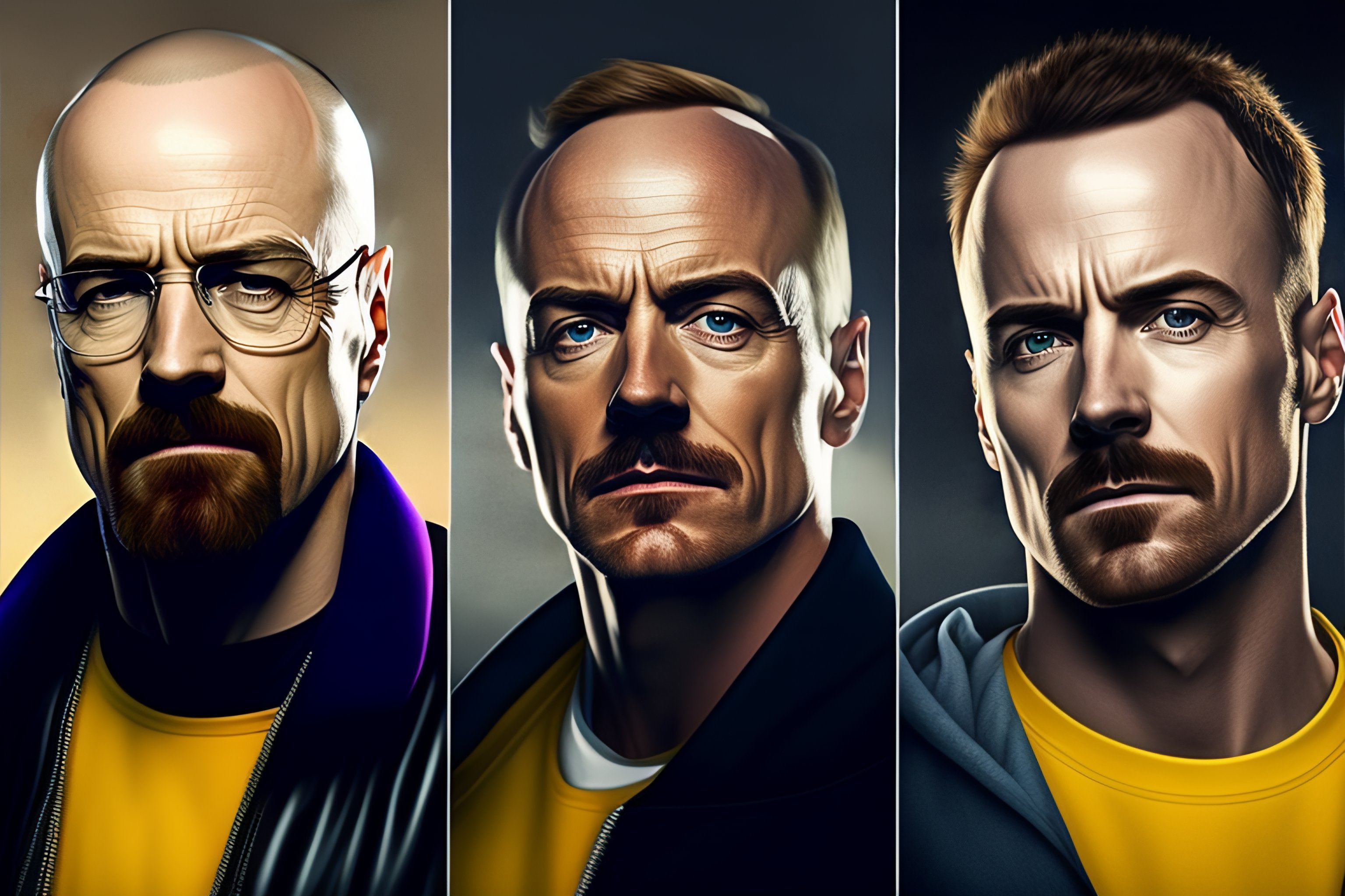 Jesse Pinkman And Walter White Fan Art
