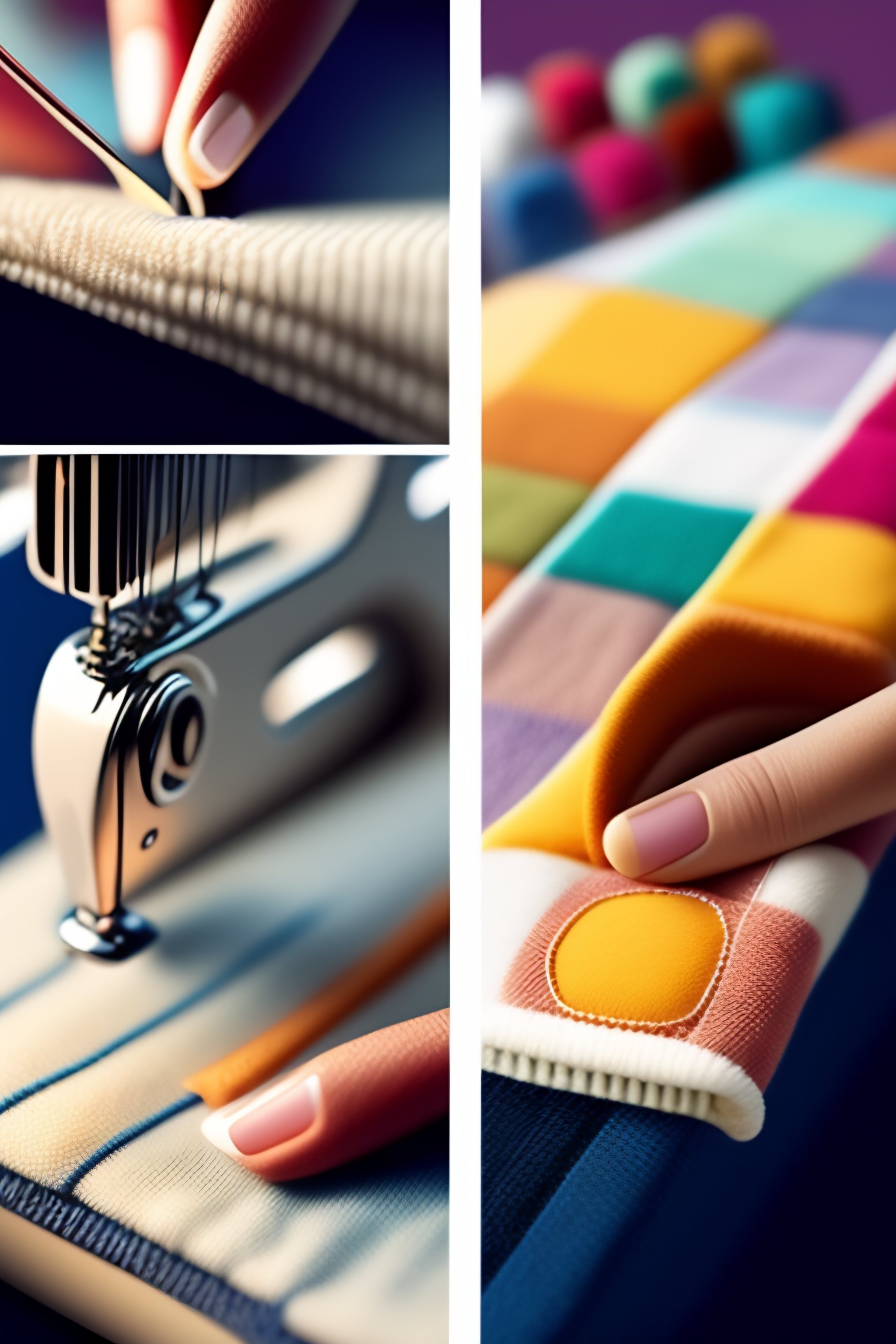 Lexica - Abstract sewing-patterns megging