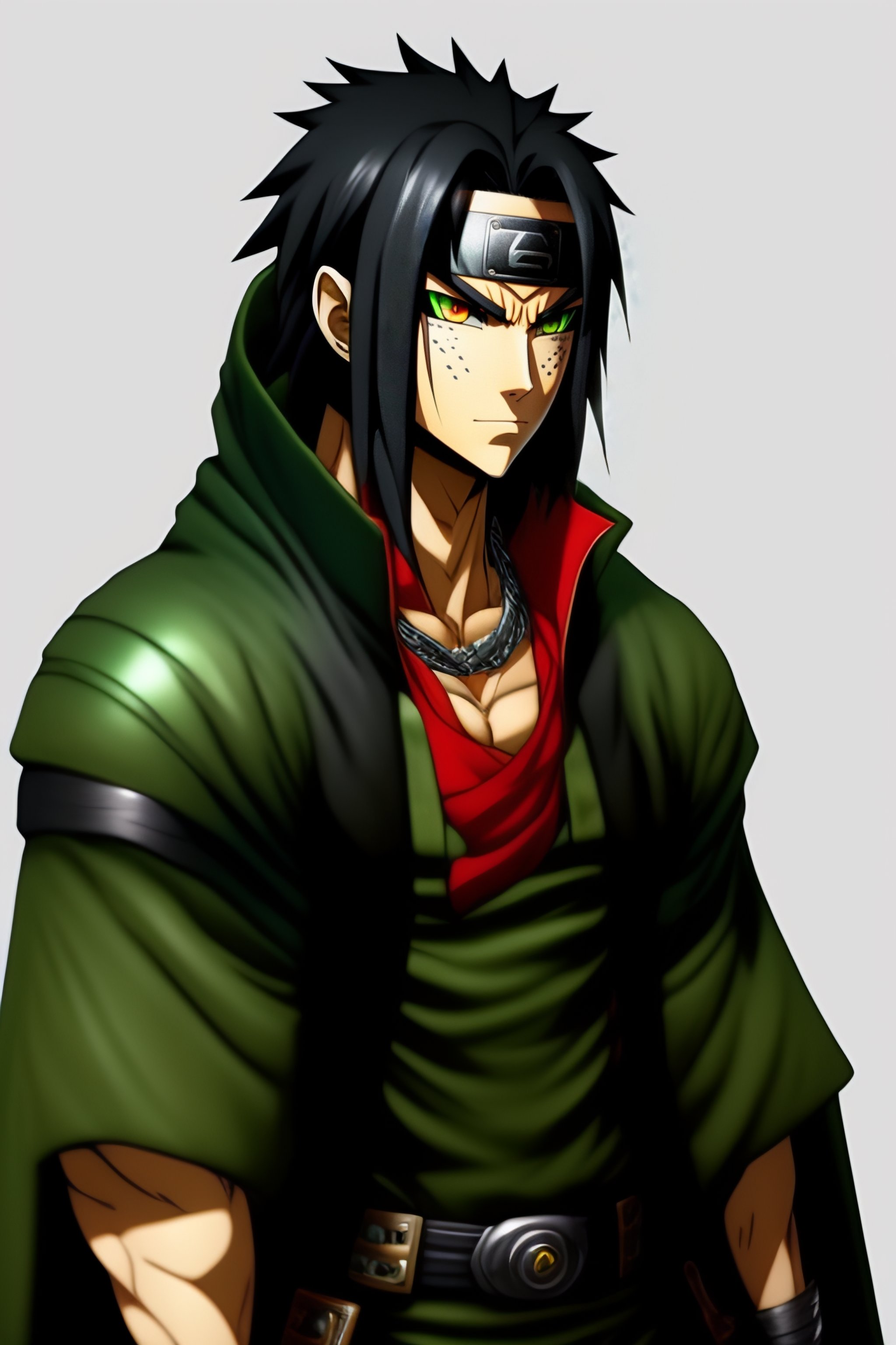 Lexica - Naruto anime character, muscular build, chiseled features ...