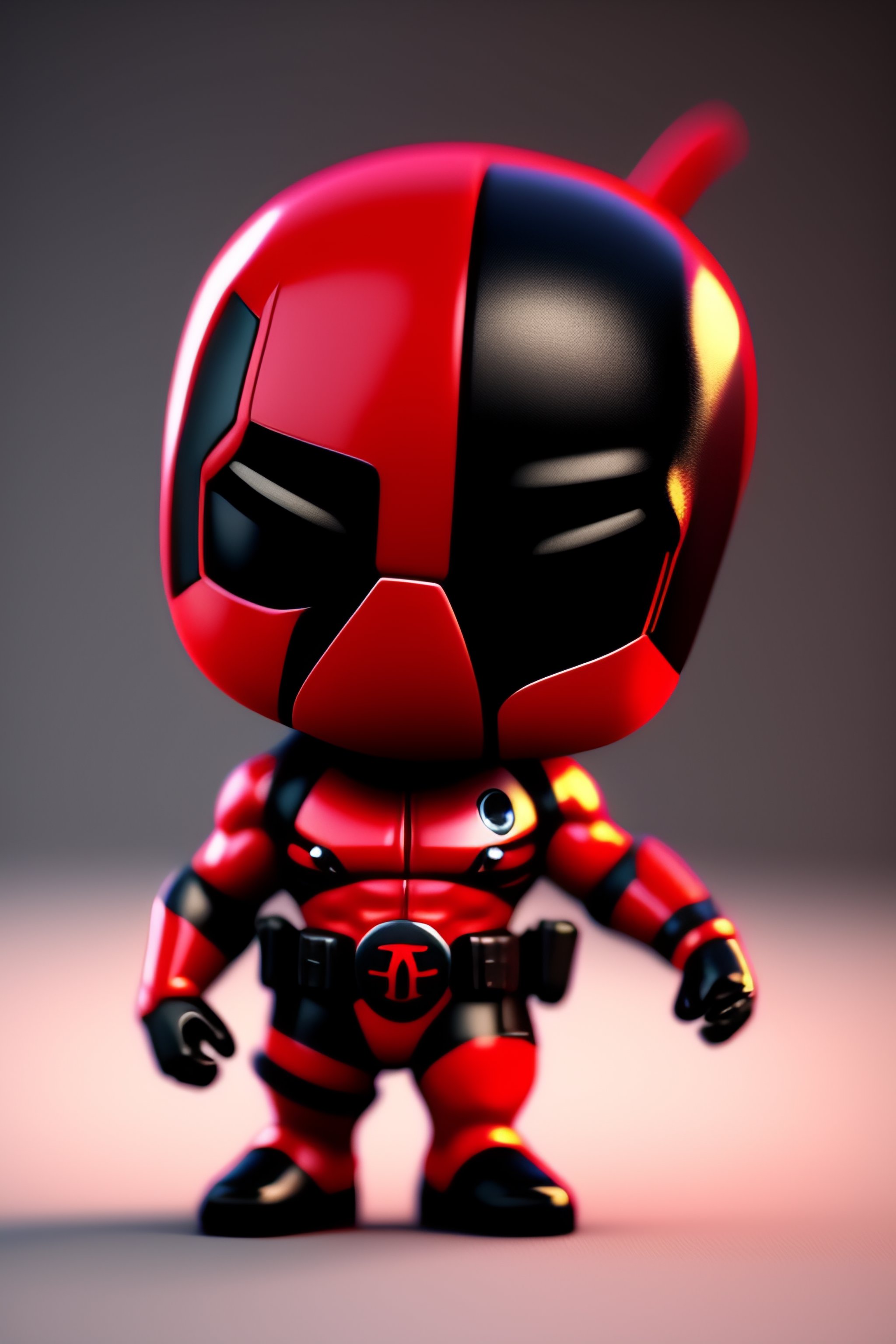 Lexica - Cute Chibi Deadpool, 3d, unreal engine