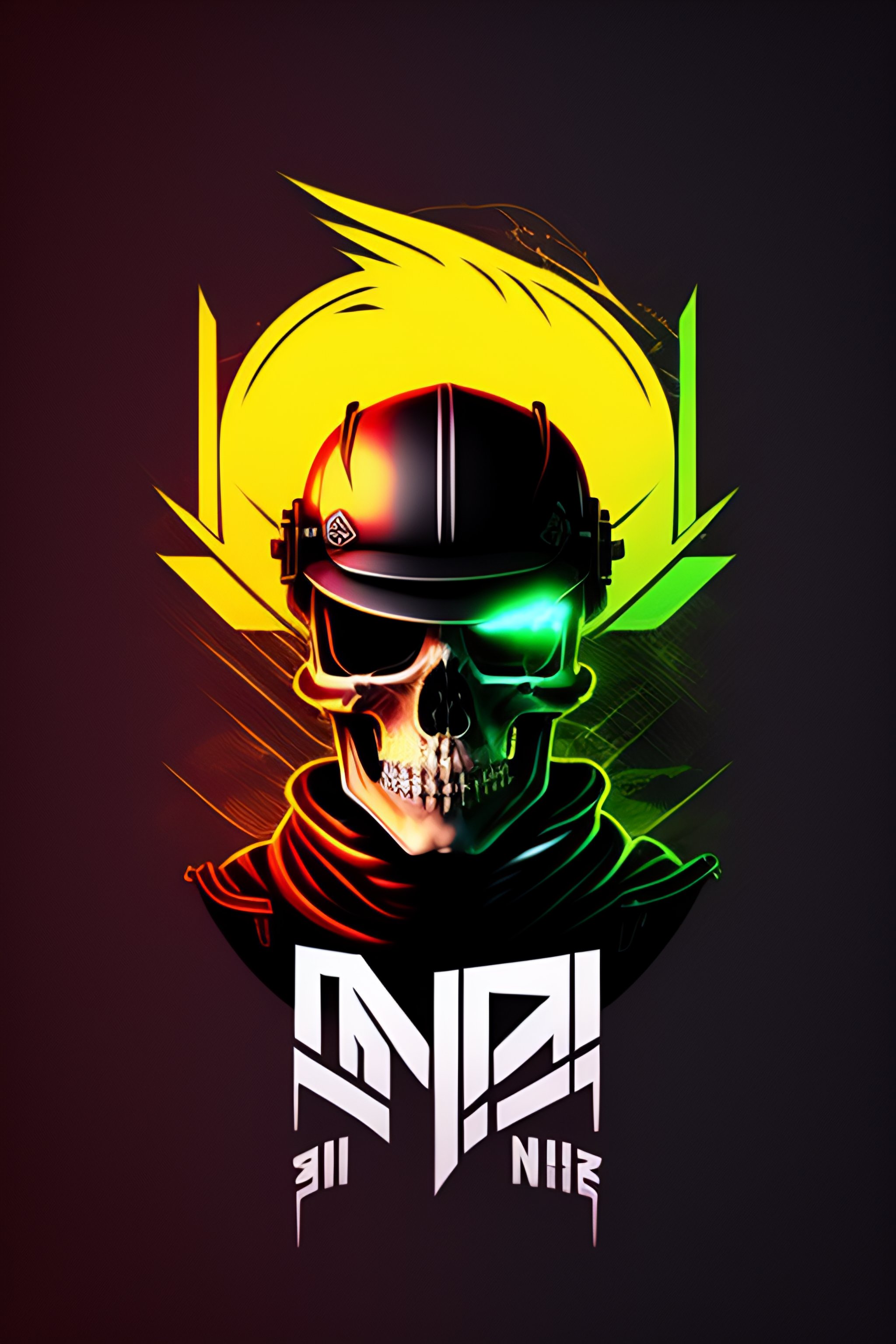 Lexica - Logo design with the text "Neo Punks", cyber punk style ...