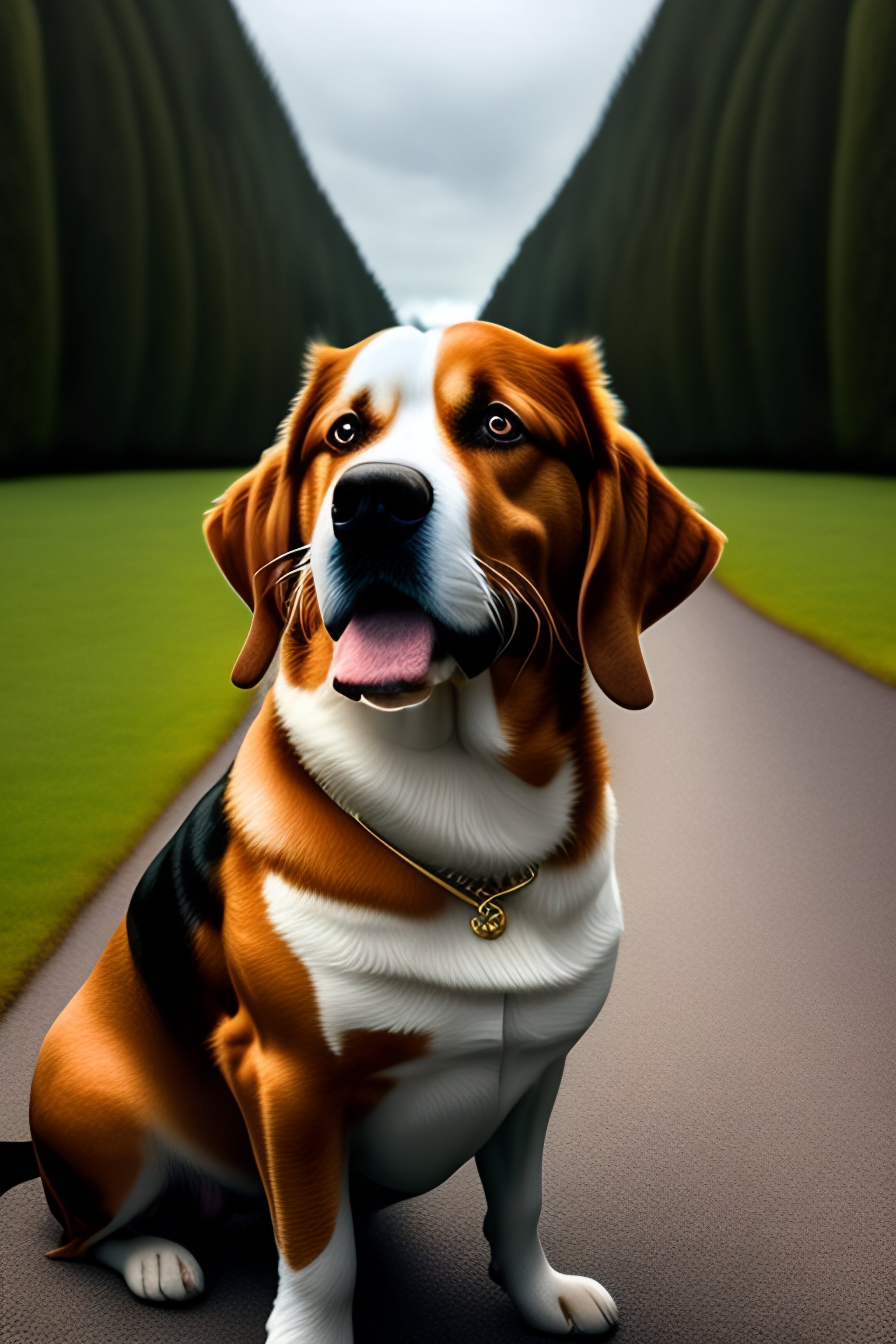 Lexica - A realist dog