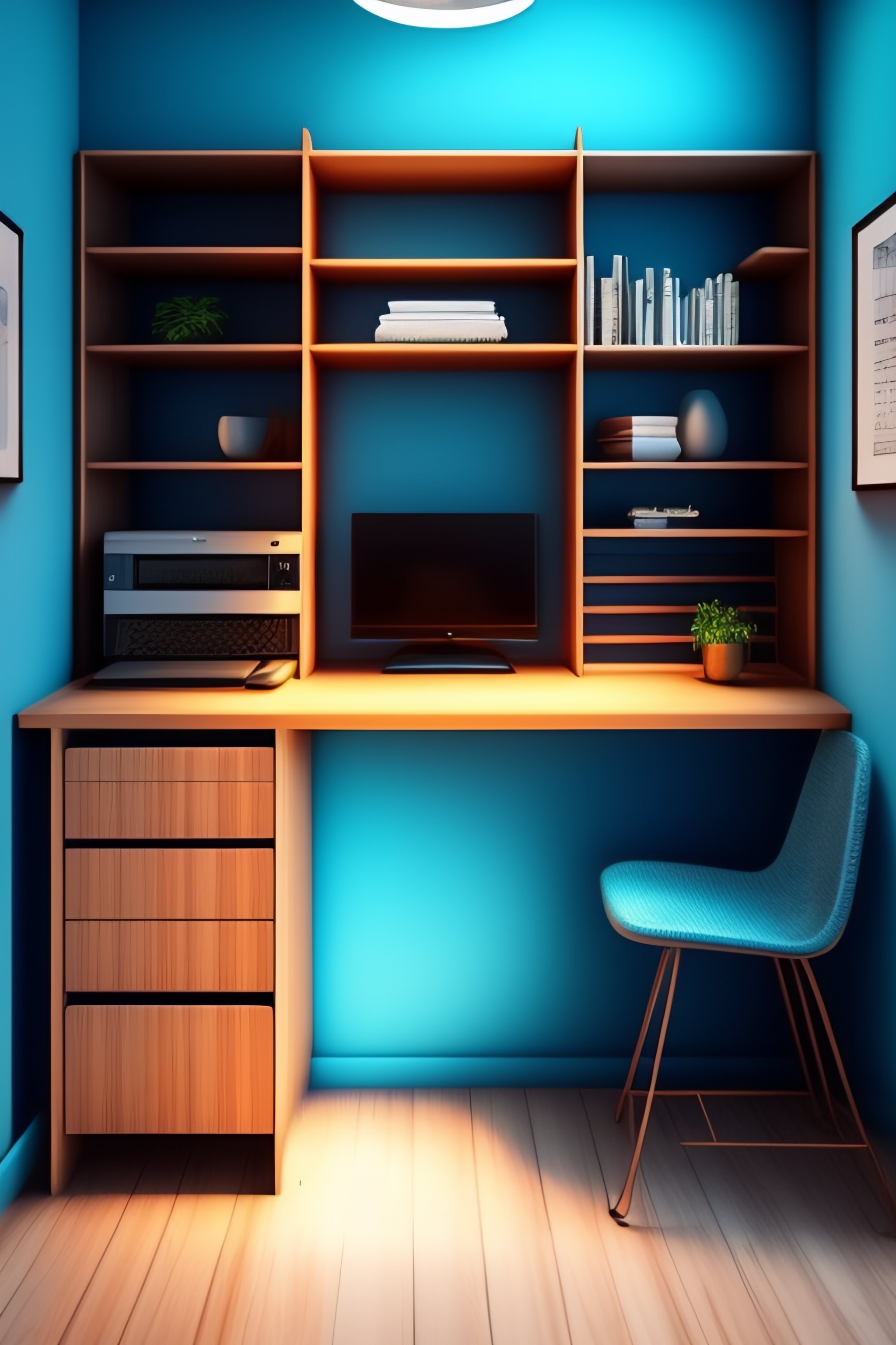 Lexica - Programmers room with one table and 1 chair