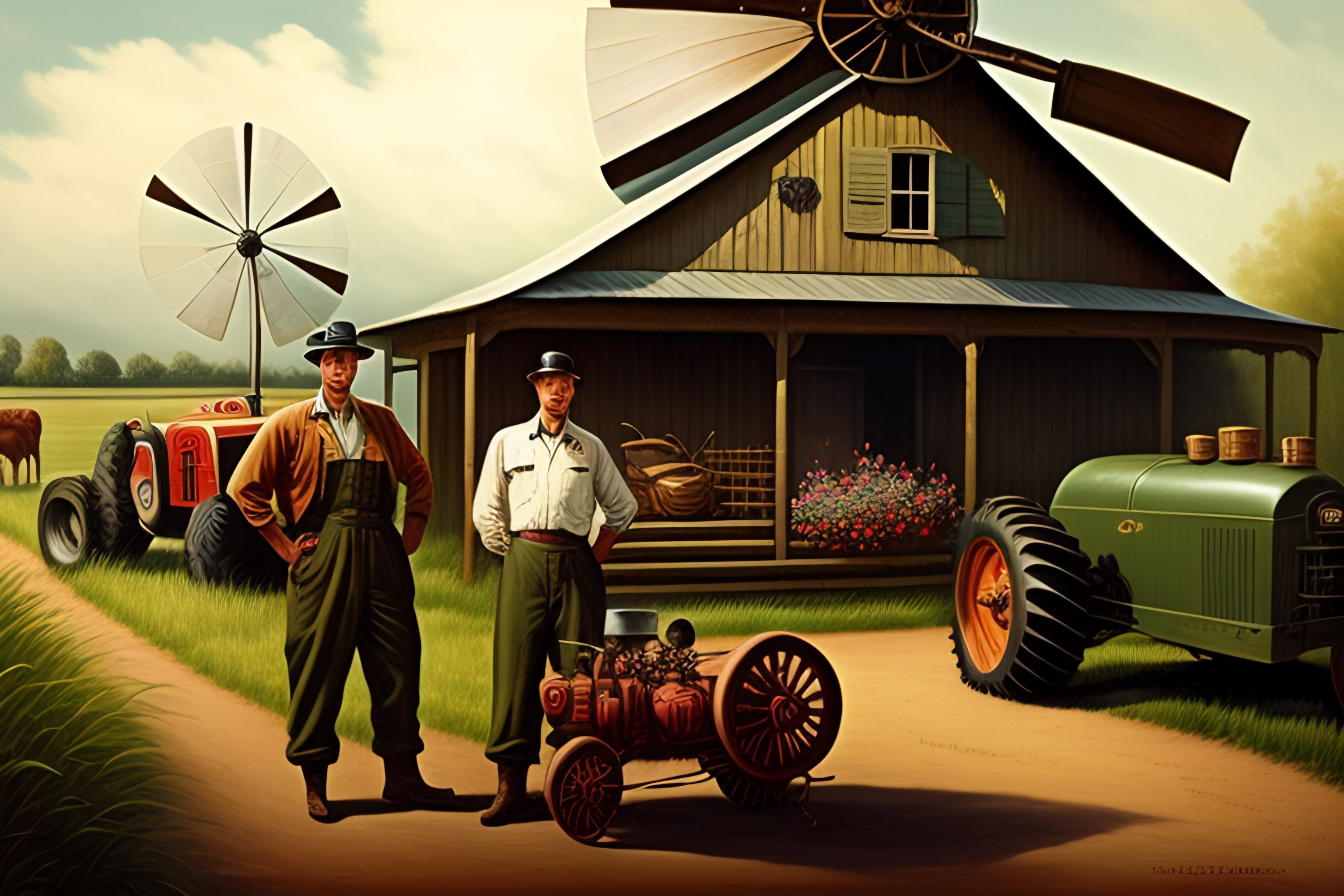 Lexica - In the 1950s, life on the farm was hard work, but the ...