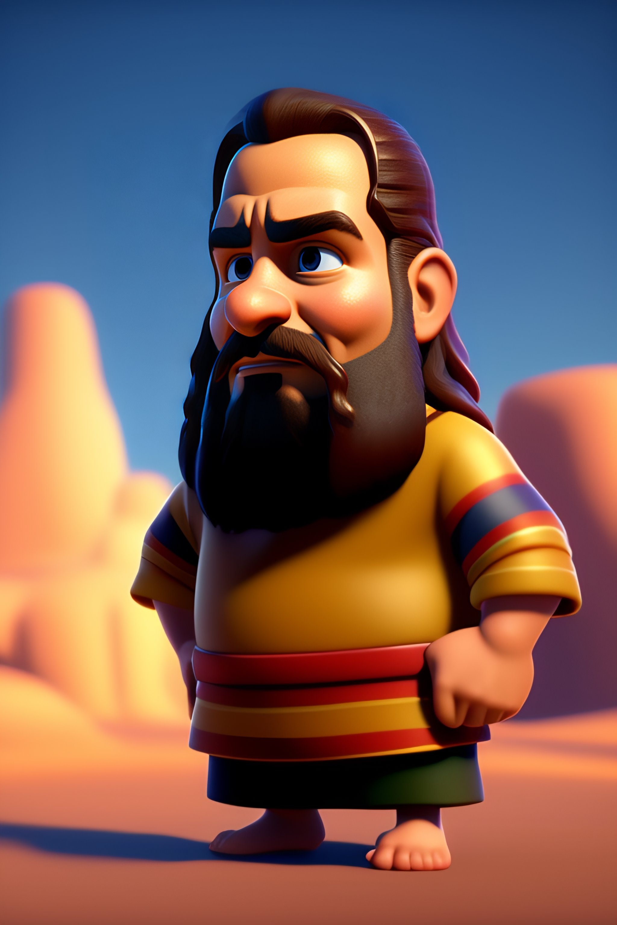 Lexica - Jesus christ as a pixar disney character caricature cute from ...