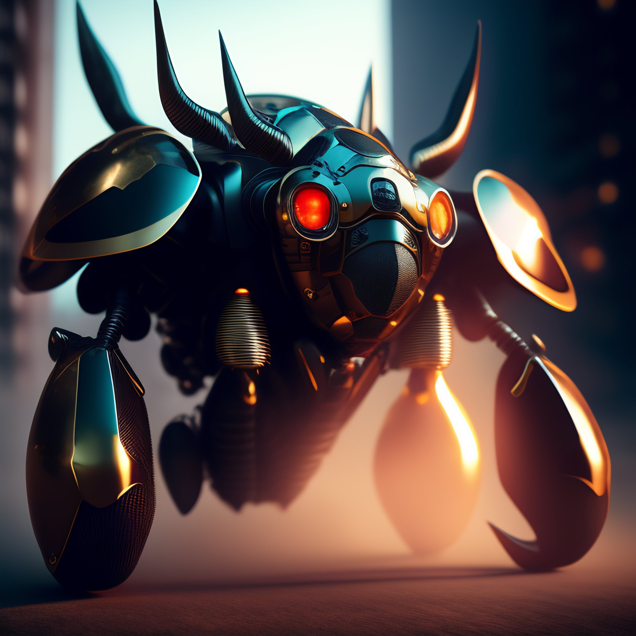 Lexica - Propeller and rhinocerosbeetle hybrid mechanical bionic ...