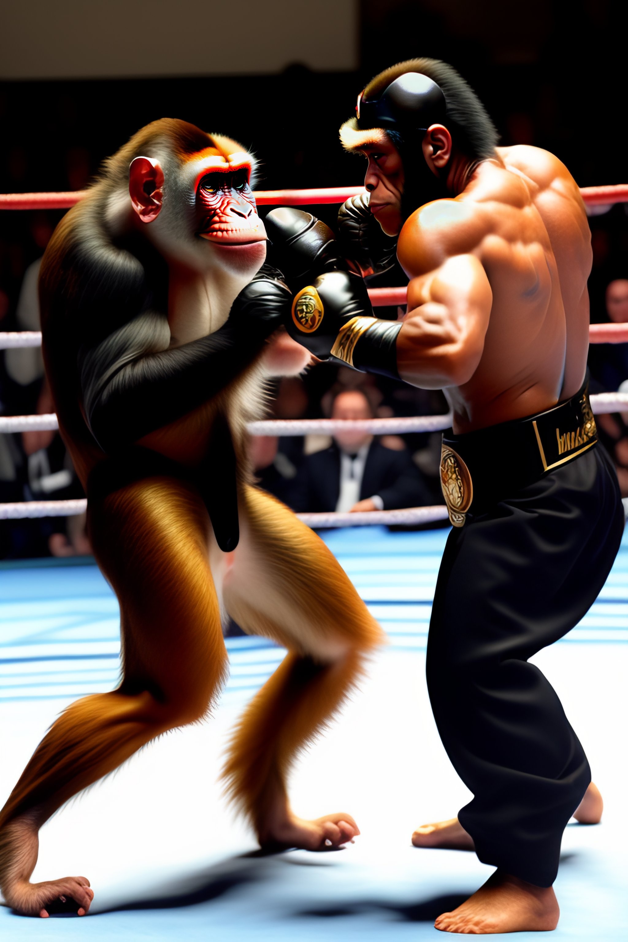 Lexica - Monkey fighting dp