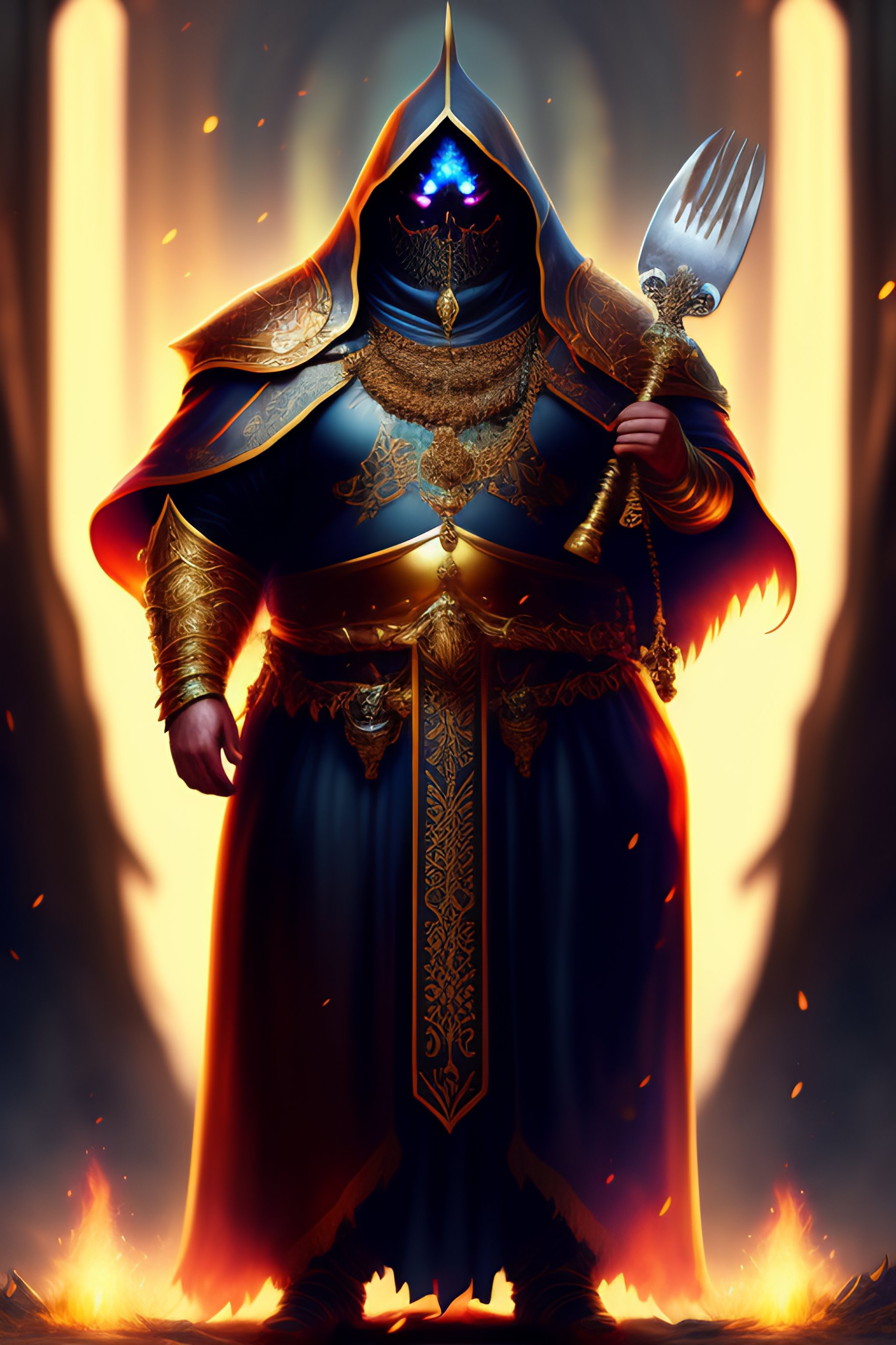 Lexica - A rotund and gluttonous undead humanoid, adorned with jewelry ...