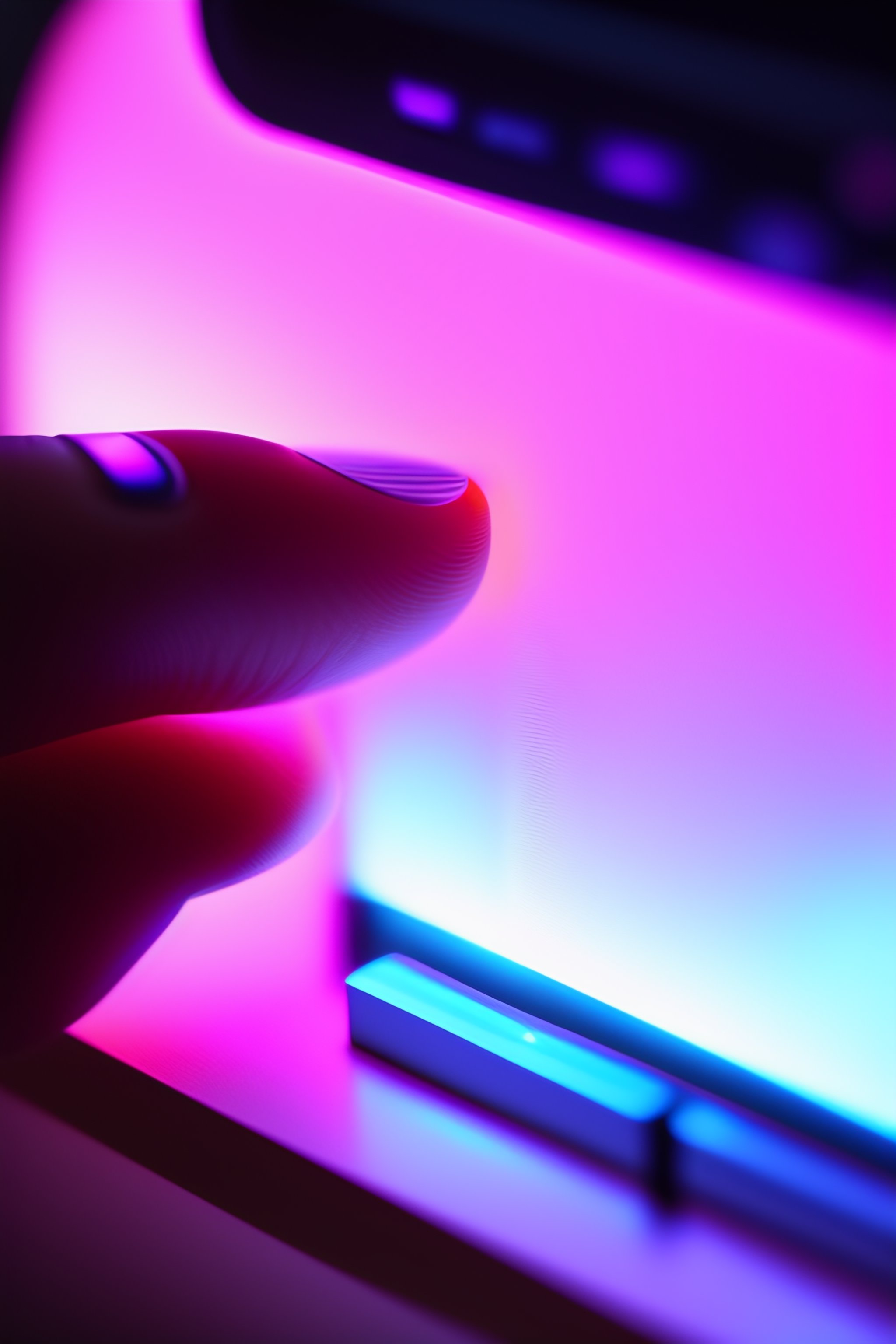 Lexica - /imagine prompt: User Interface:: backlight::1 blinding light ...