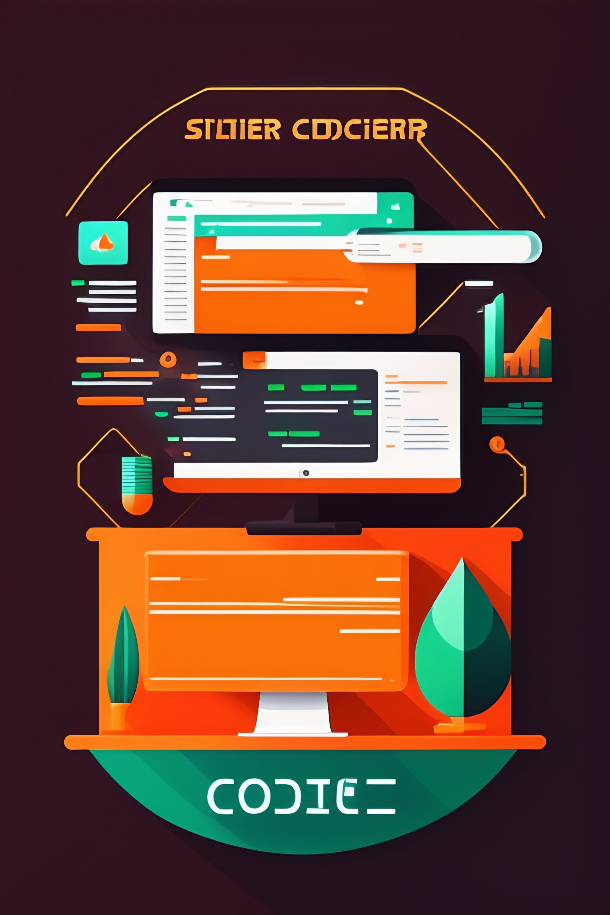 Lexica - Simple coder join the team developer vector illustration