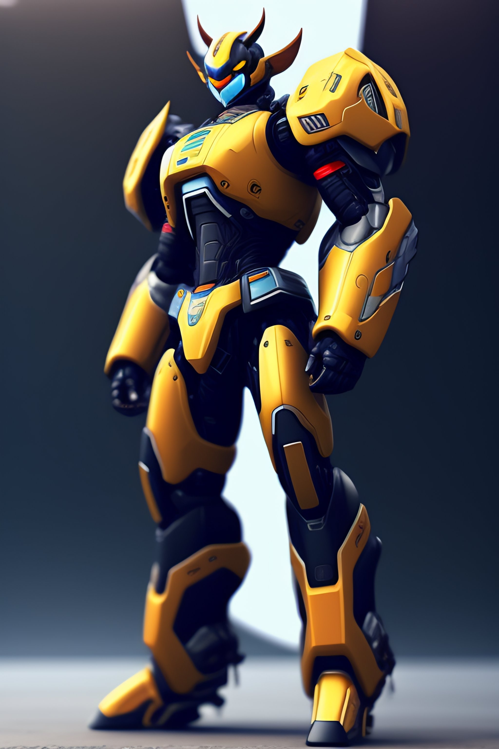 Lexica - Voltron, full body cinematic style digital art render with ...