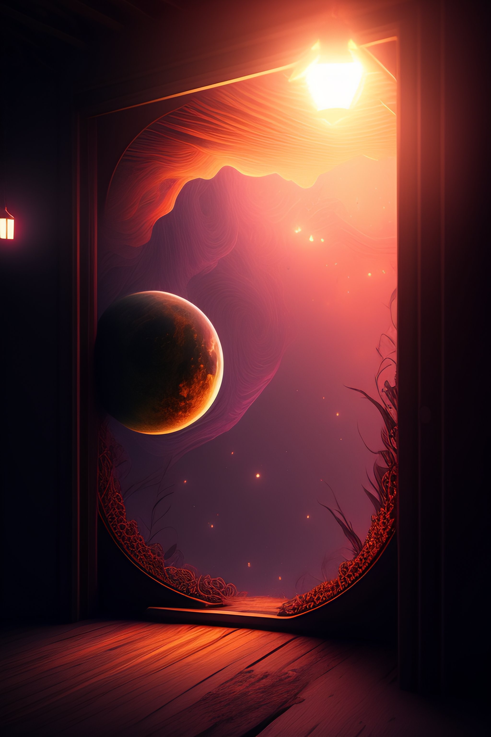 Lexica - Monster inside a liminal space of nightmares, dynamic lighting ...